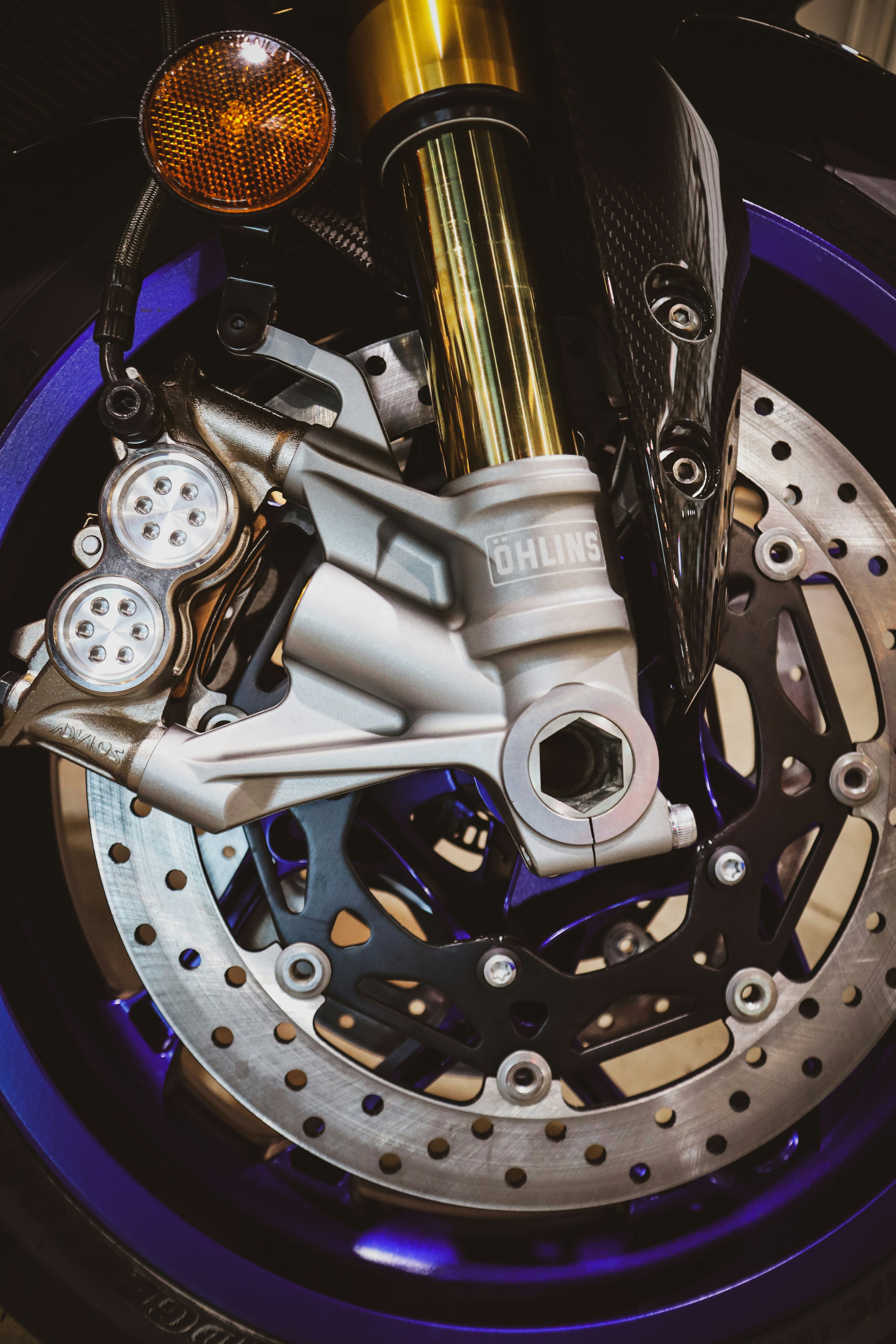 Ohlins and Violet: A Close-Up on the Front-End Engineering