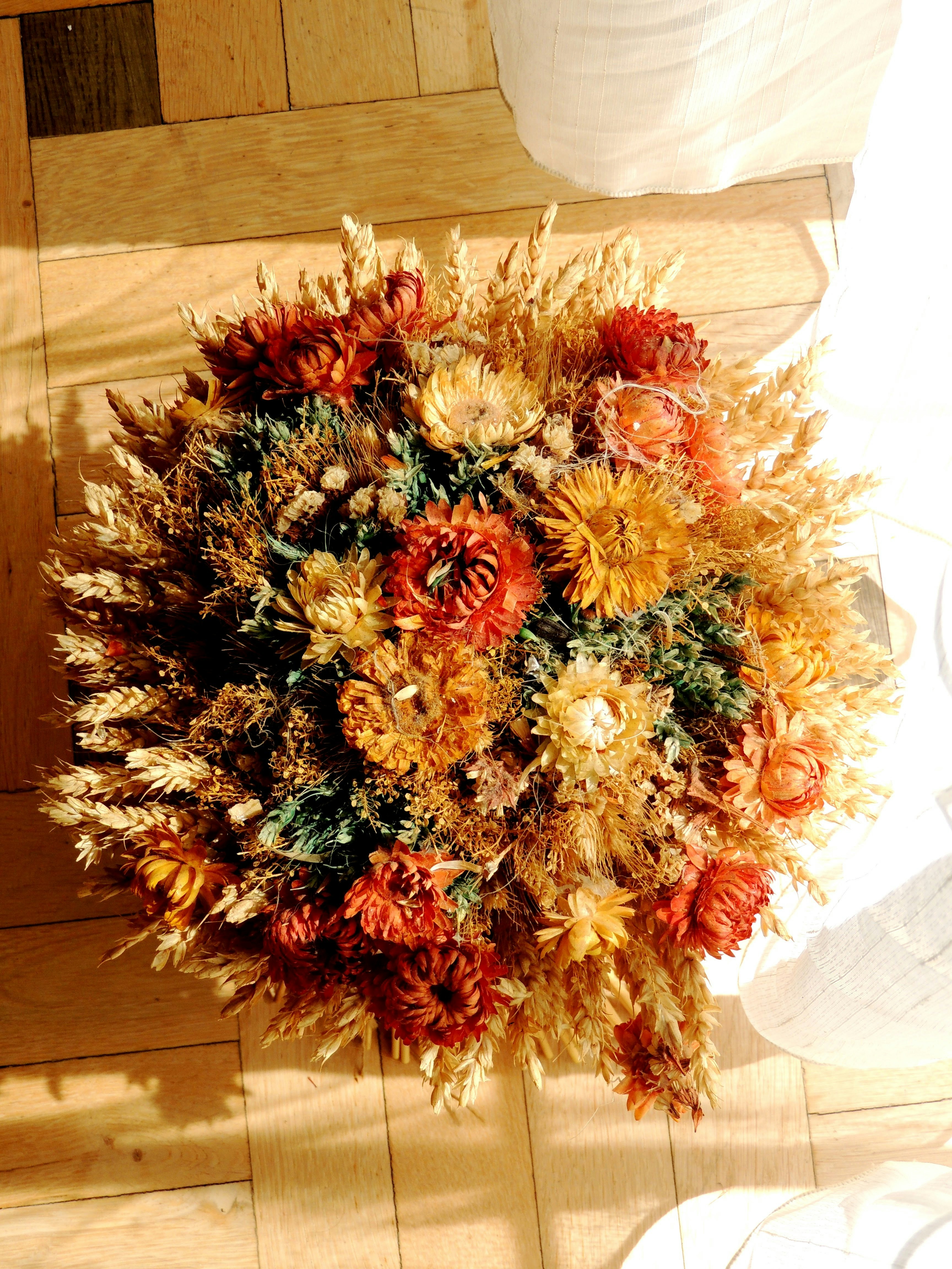 Harvest Harmony: A Floral Mosaic