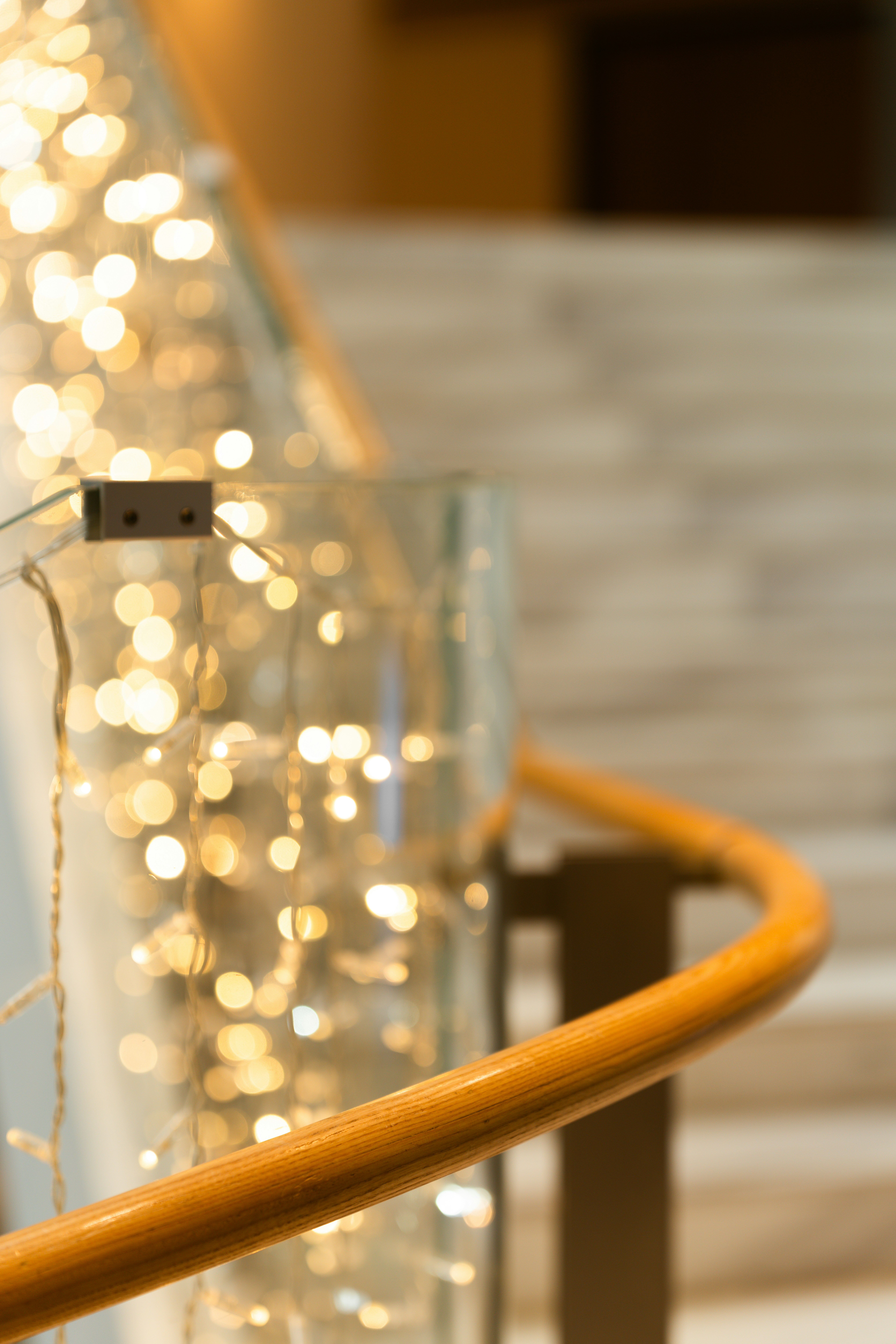 Whispers of Light: A Serene Staircase Encounter