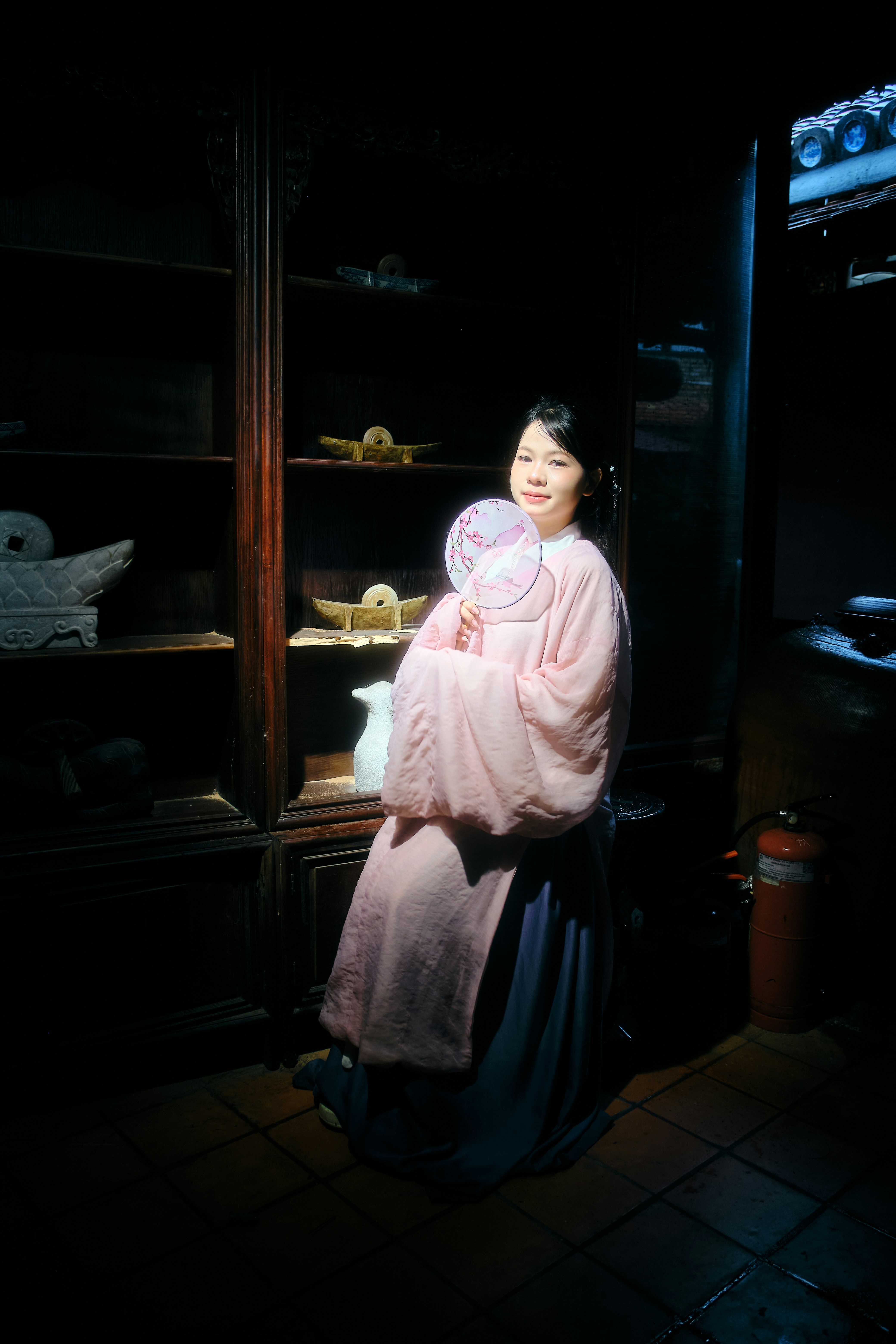 Whispers of Tradition in Dim Light