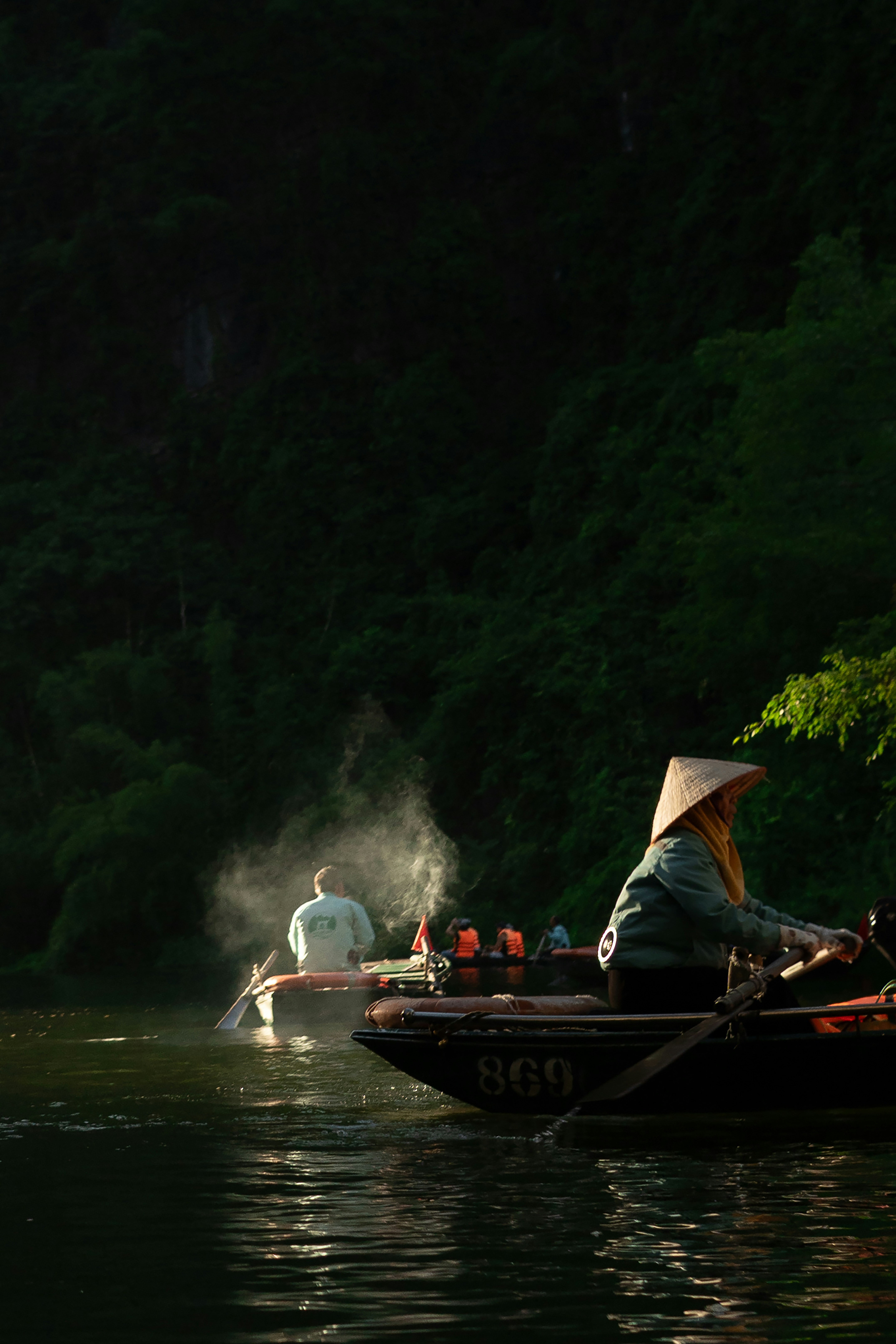 Serenity on the Water: A Journey Through Misty Waters