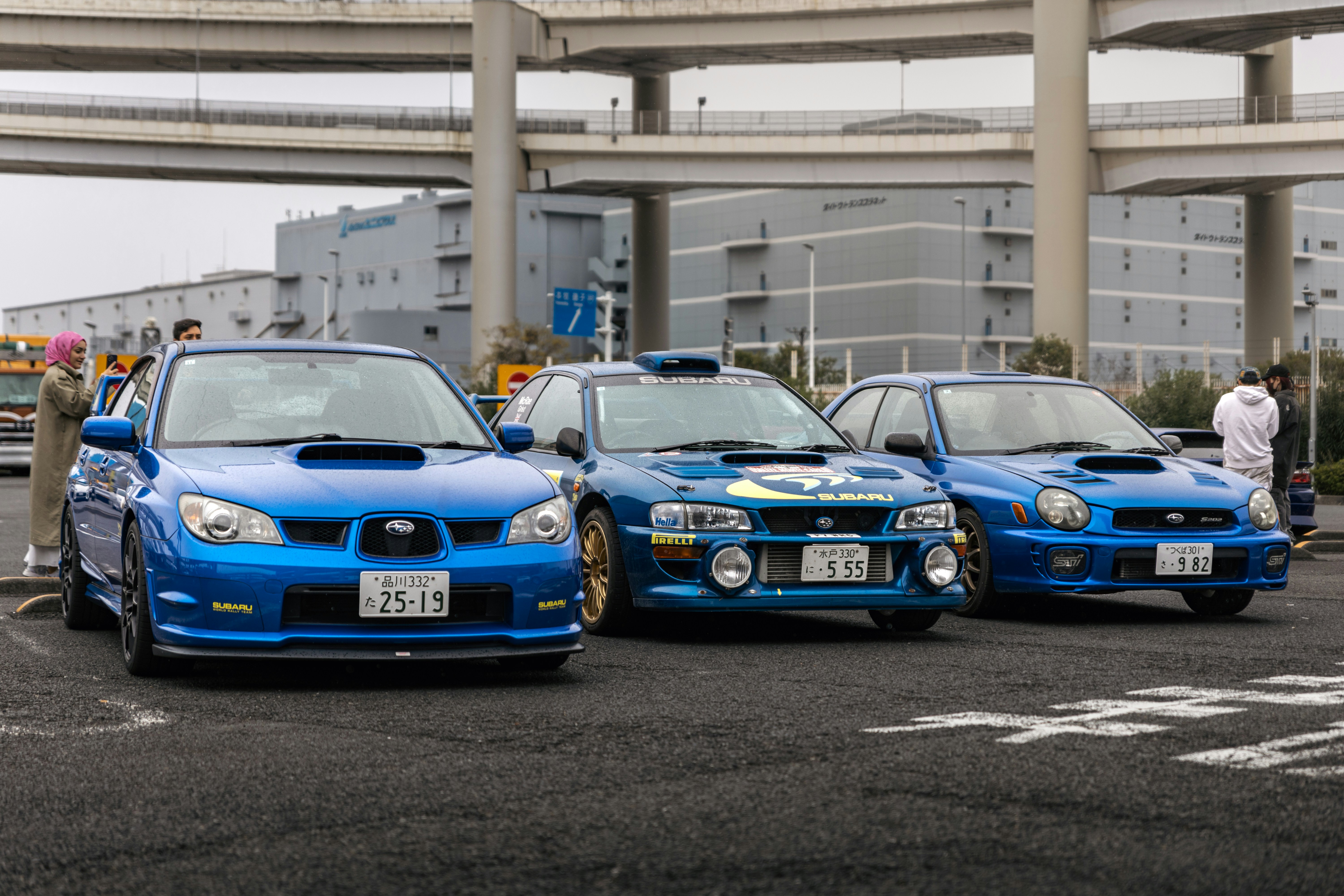 Underpass Blues: A Trio of Rally-Ready Sedans