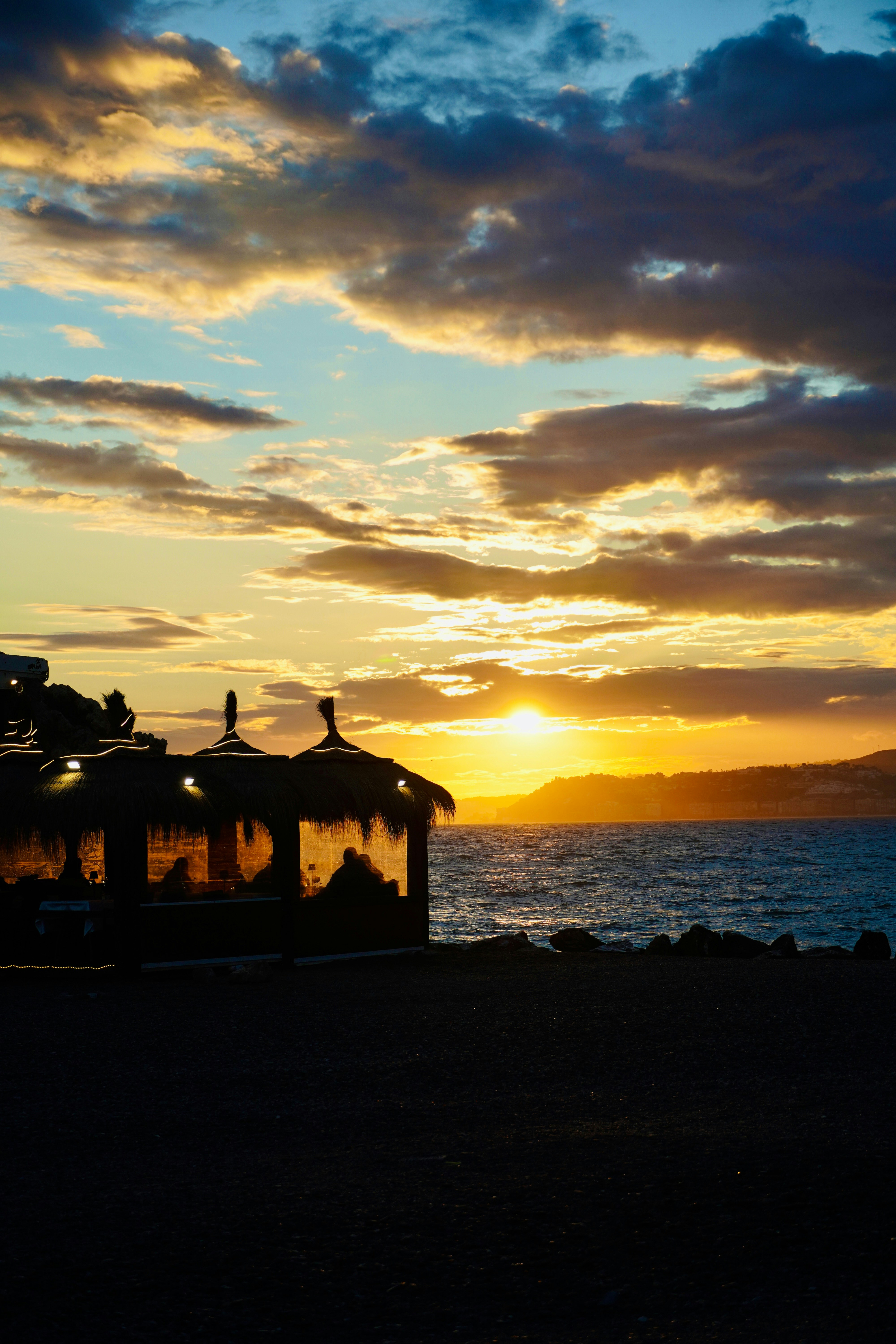 Twilight Reflections: A Serene Sunset Gathering