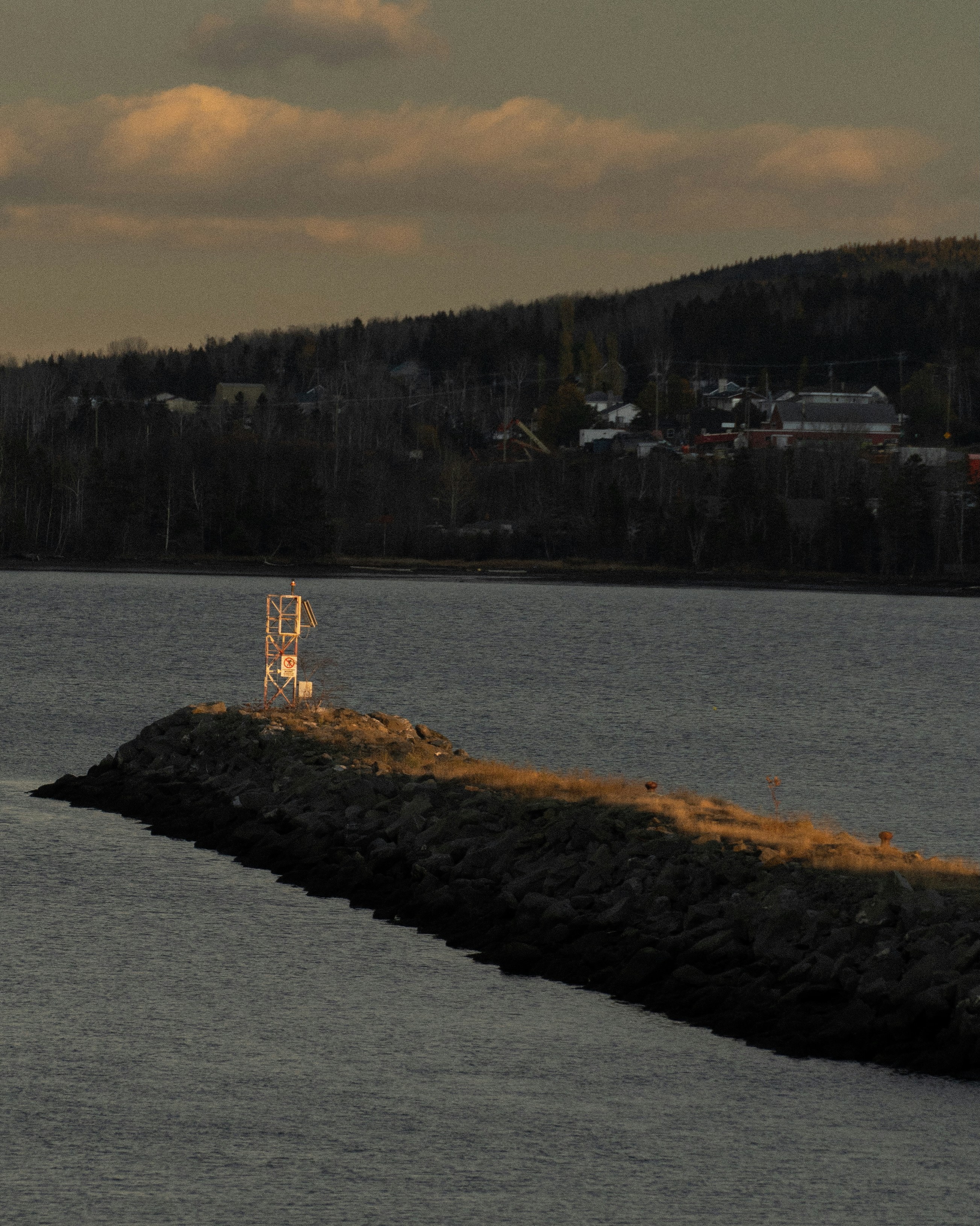 Beacon of Solitude at Dusk