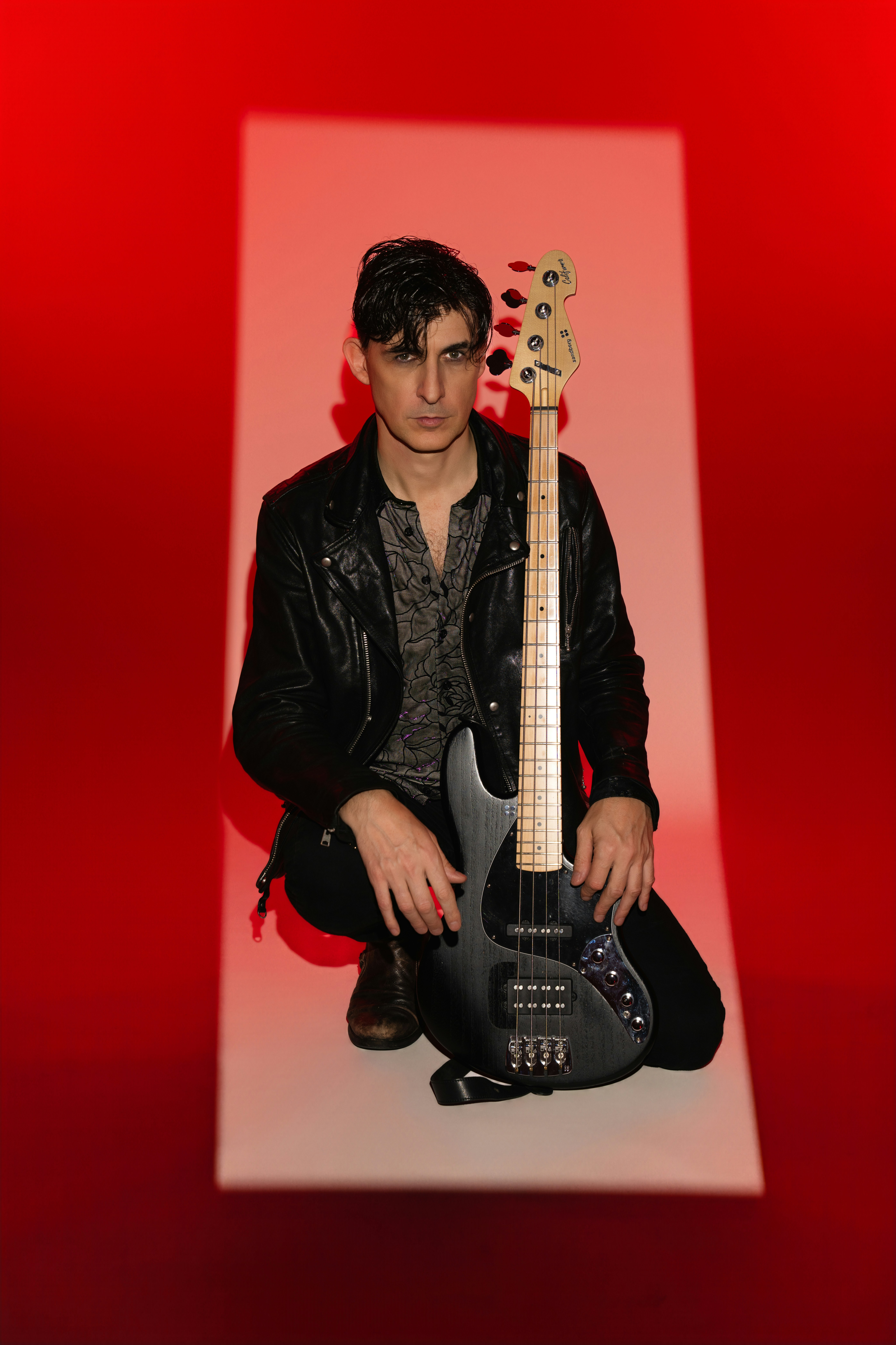 Rhythmic Shadows: The Bass Player's Essence