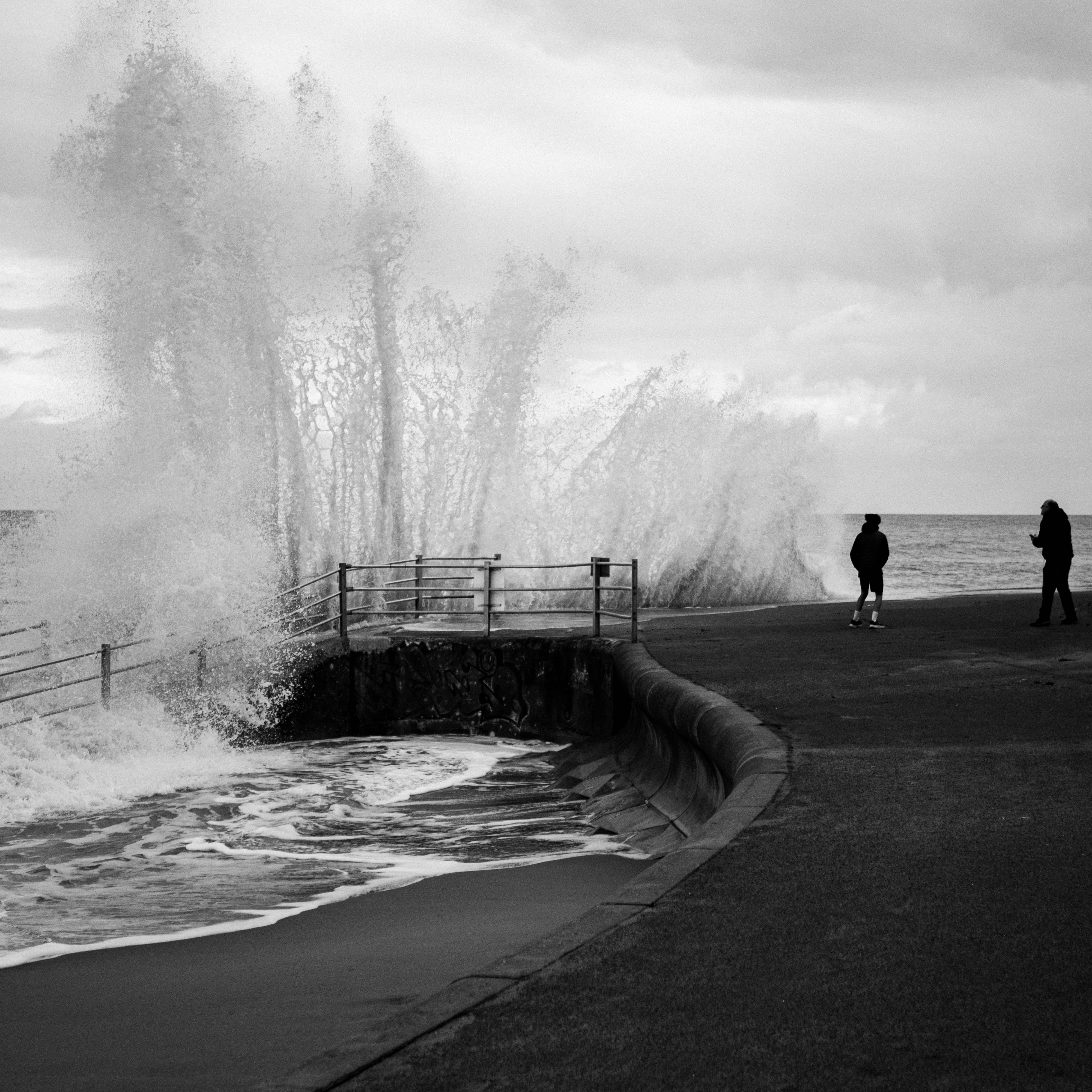 Nature's Roar: The Dance of Waves and Wind