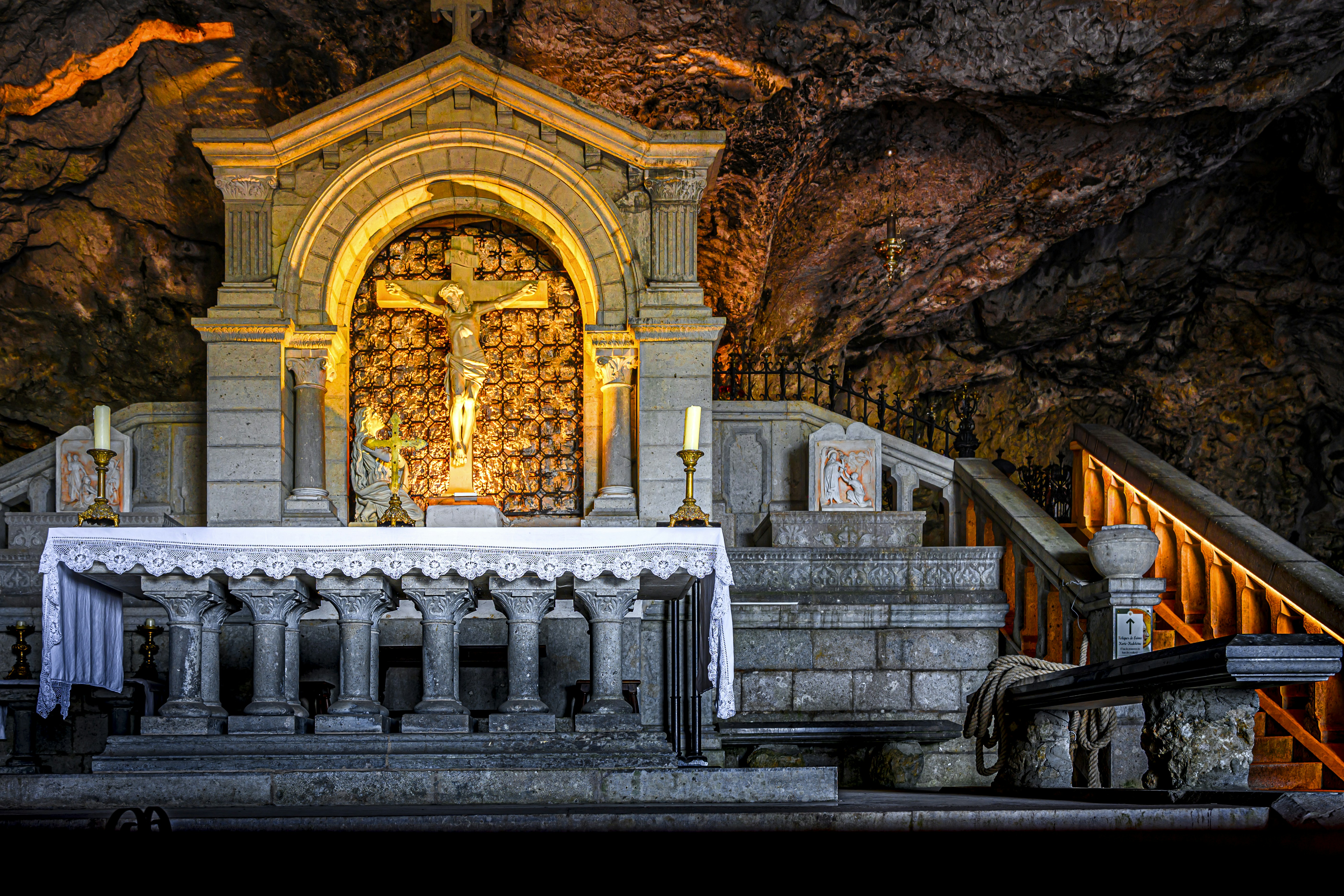 Sanctuary of Serenity: A Cavernous Altar