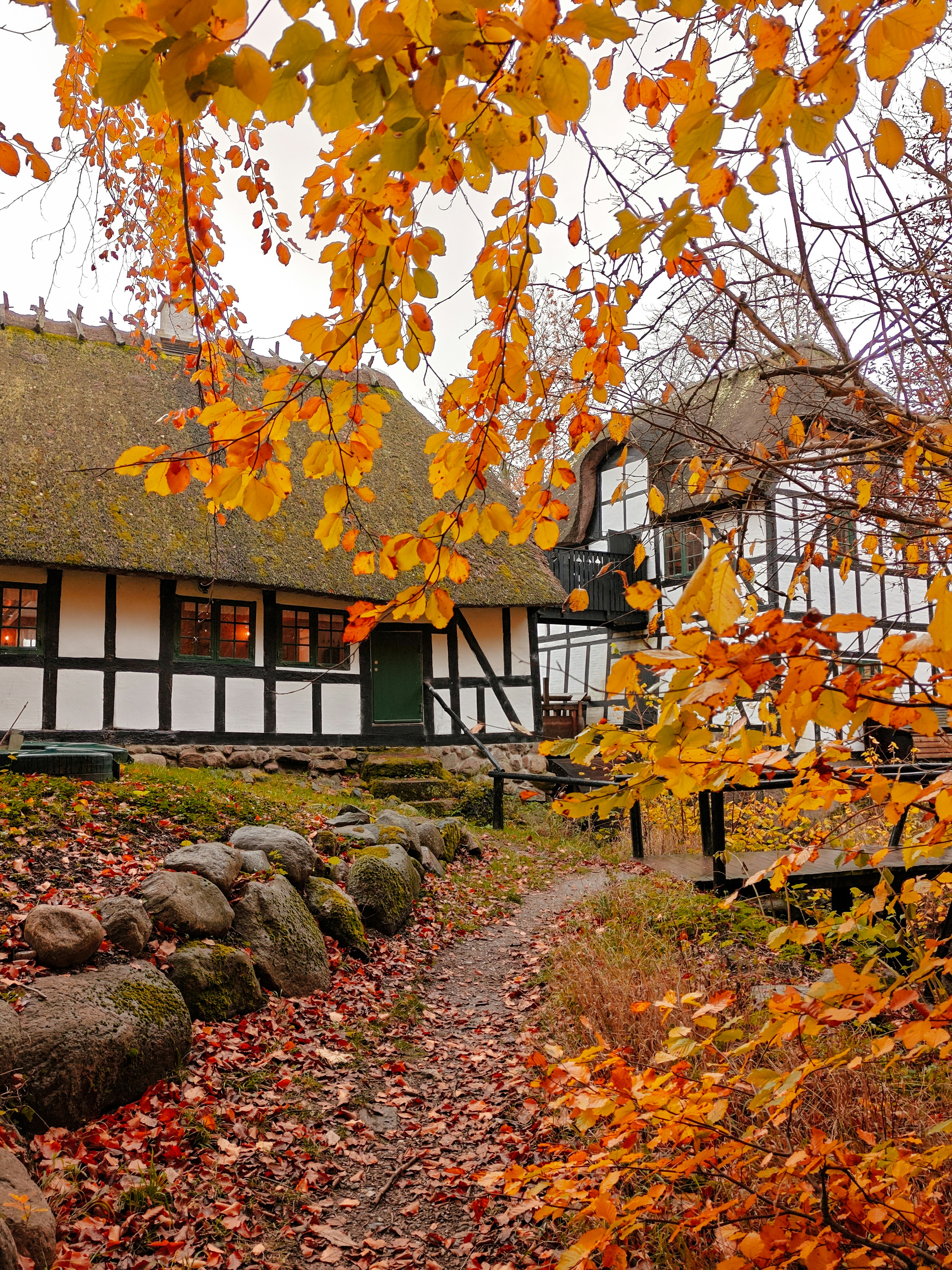 Autumn's Embrace on Timeless ArchitectureLouise Pilgaard