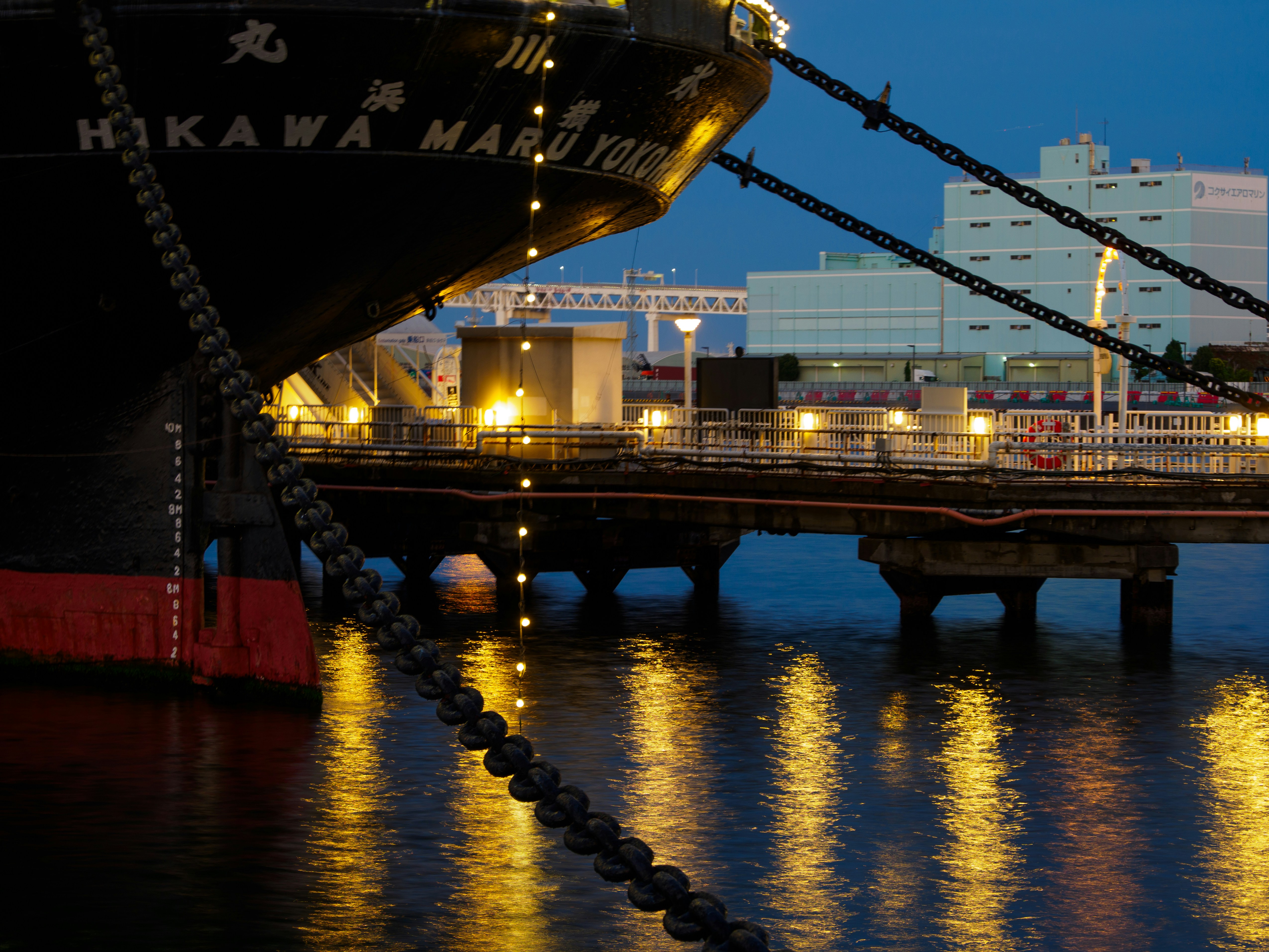 Harbor Reflections: A Maritime Evening