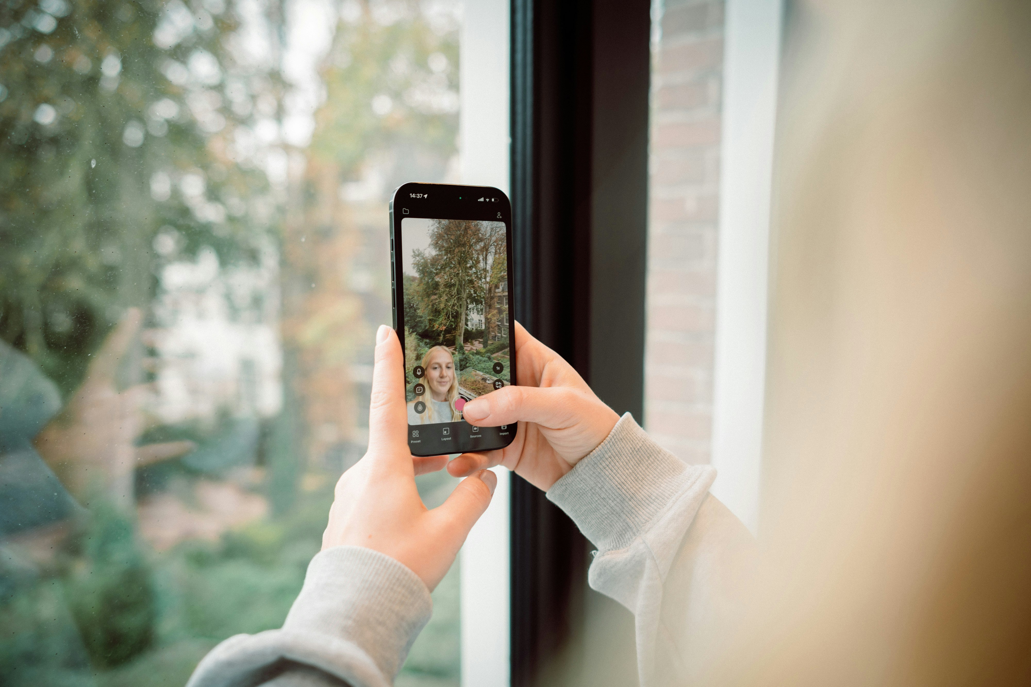 Reflections of Nature: A Selfie Moment