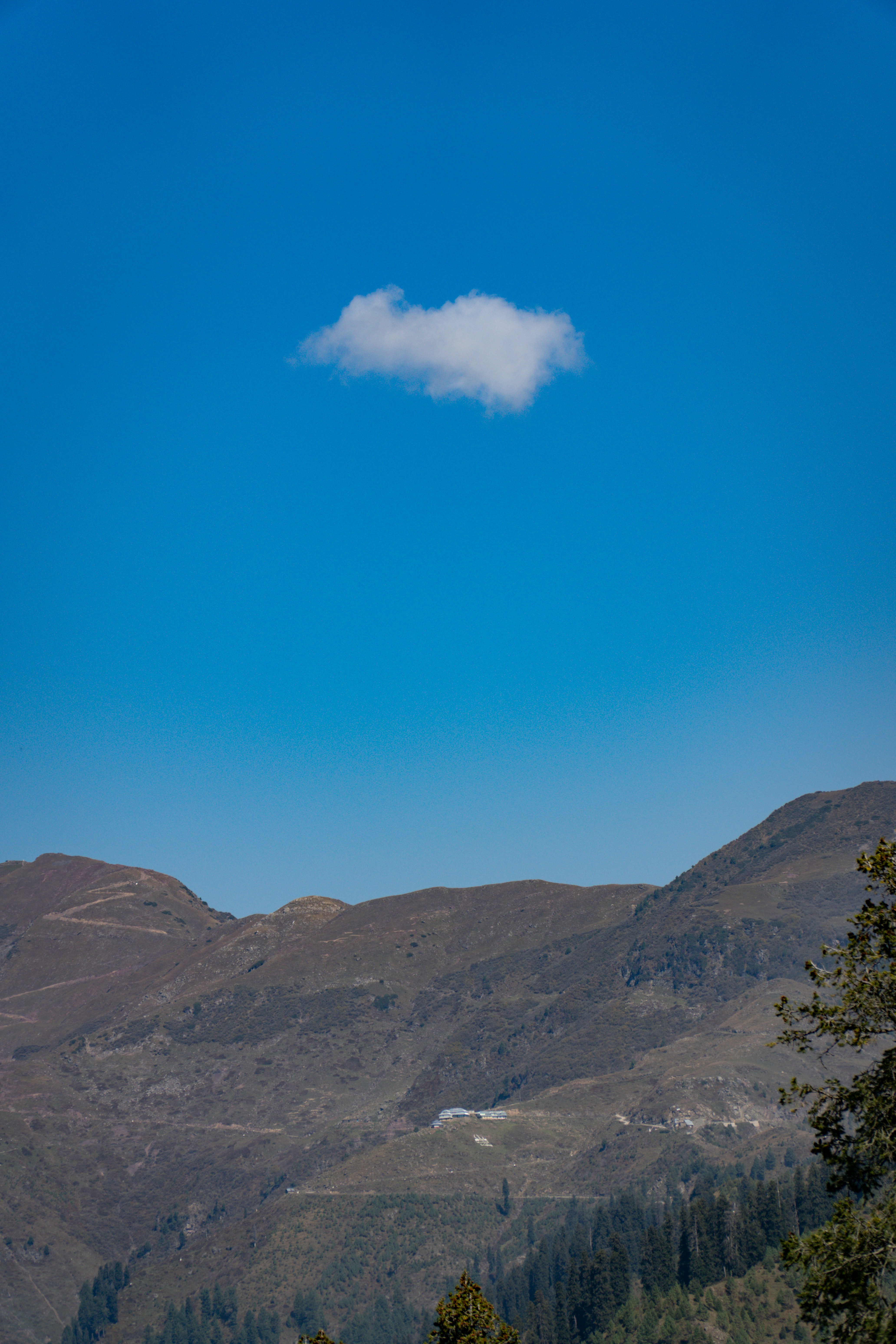 Whispers of the Sky: A Solitary Cloud's Journey