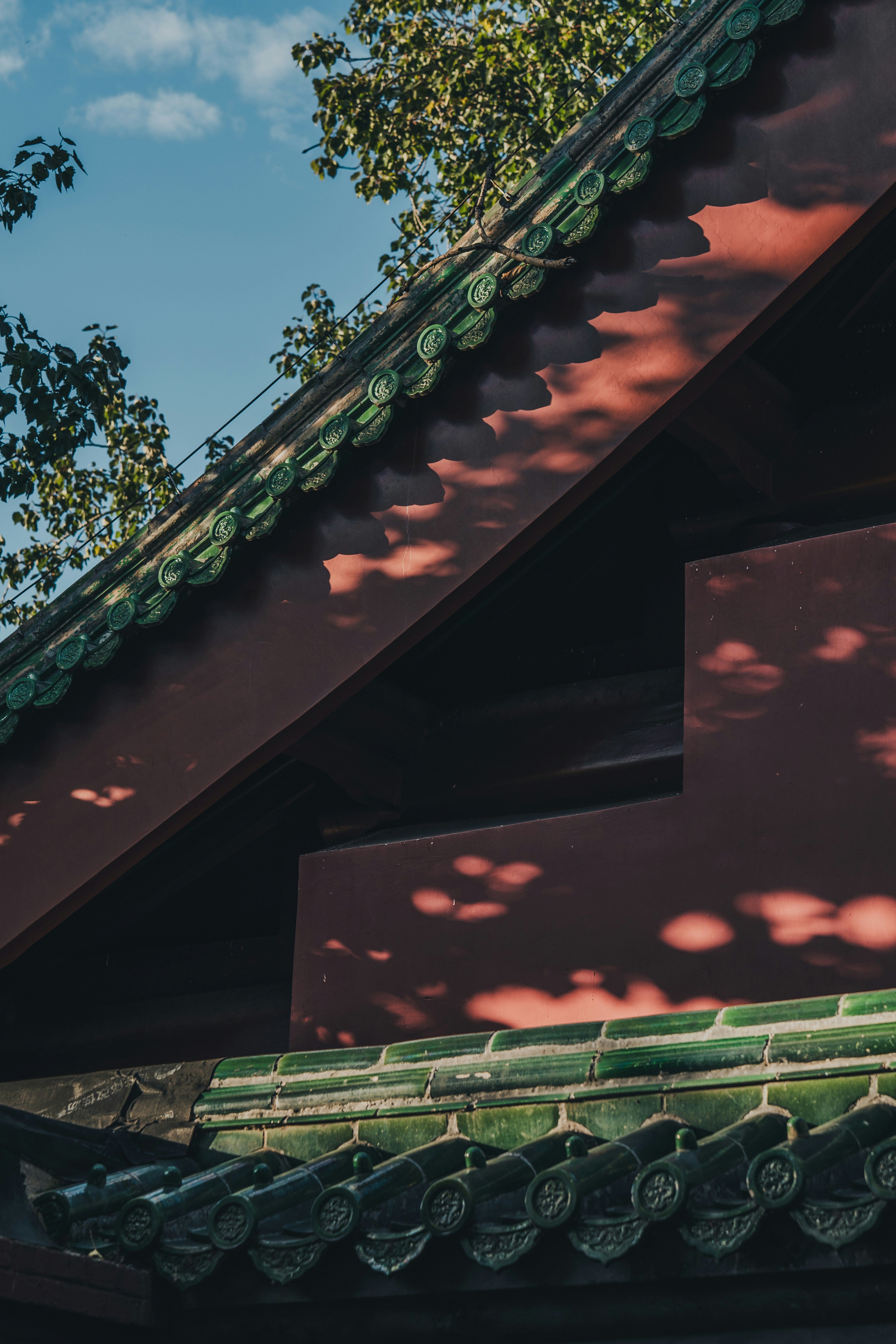 Whispers of Tradition: Architectural Elegance in Shadows