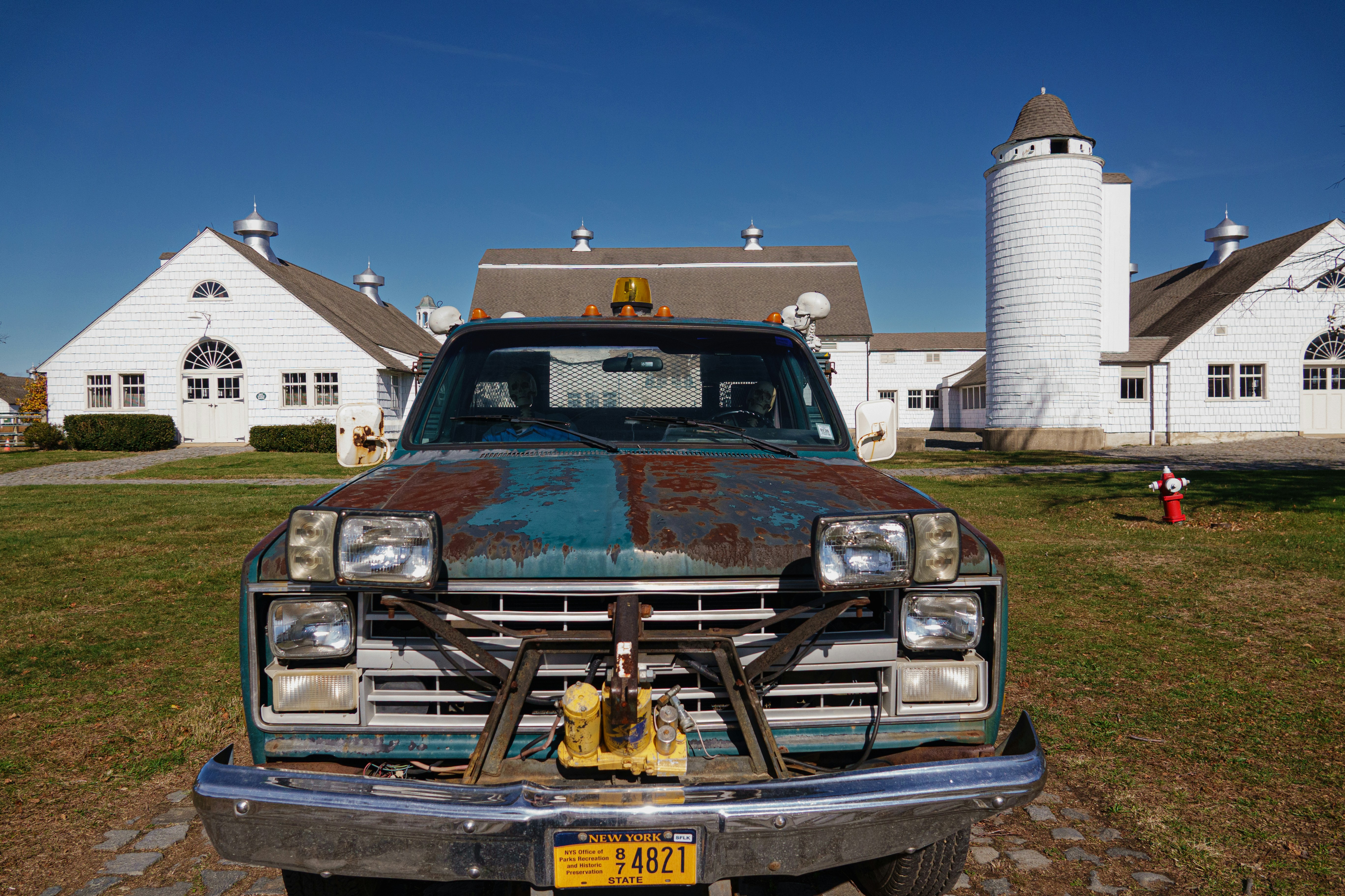 Rust and Resilience: A Classic Truck's Stand Against Time