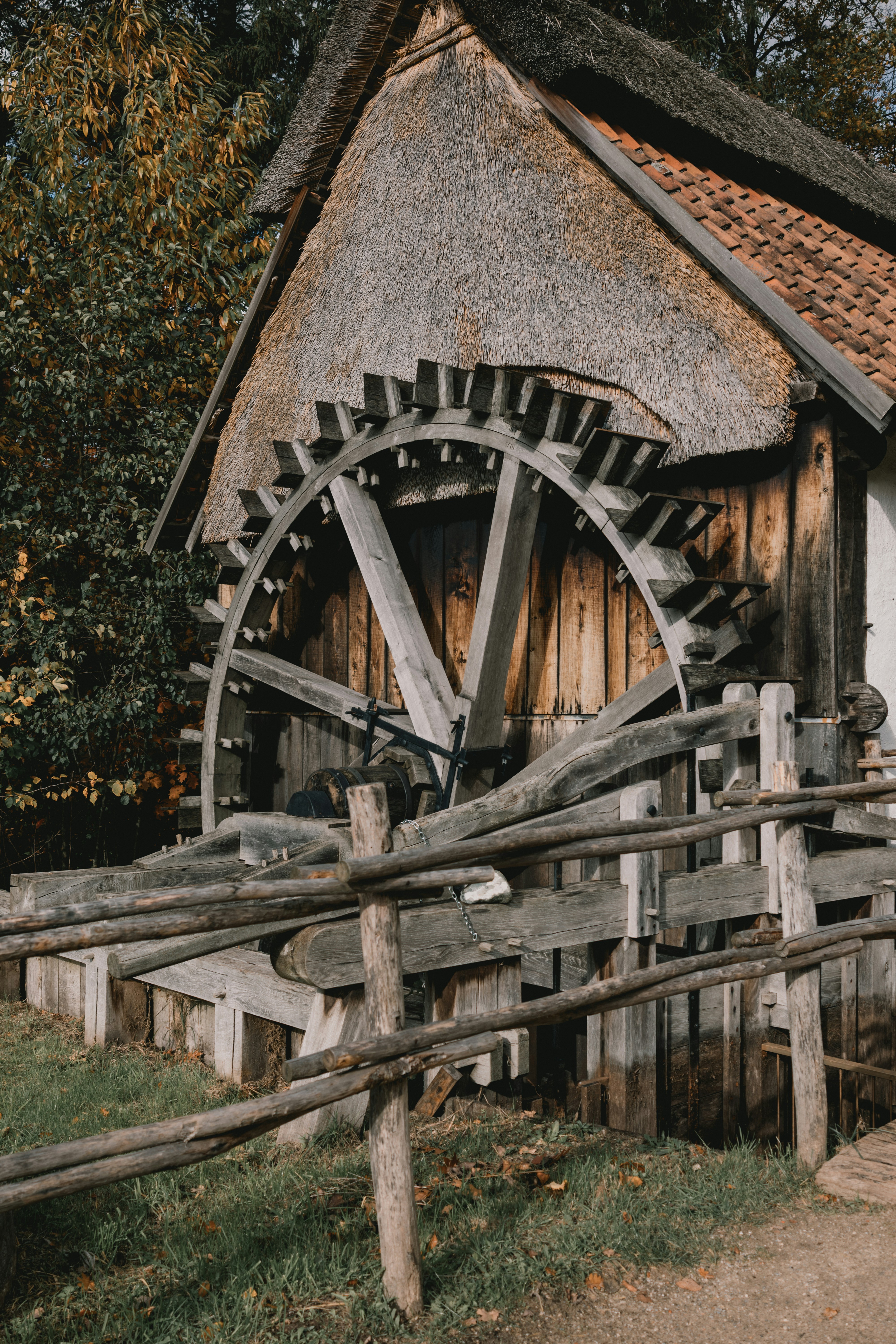 Echoes of Tradition: The Water Mill's Whisper