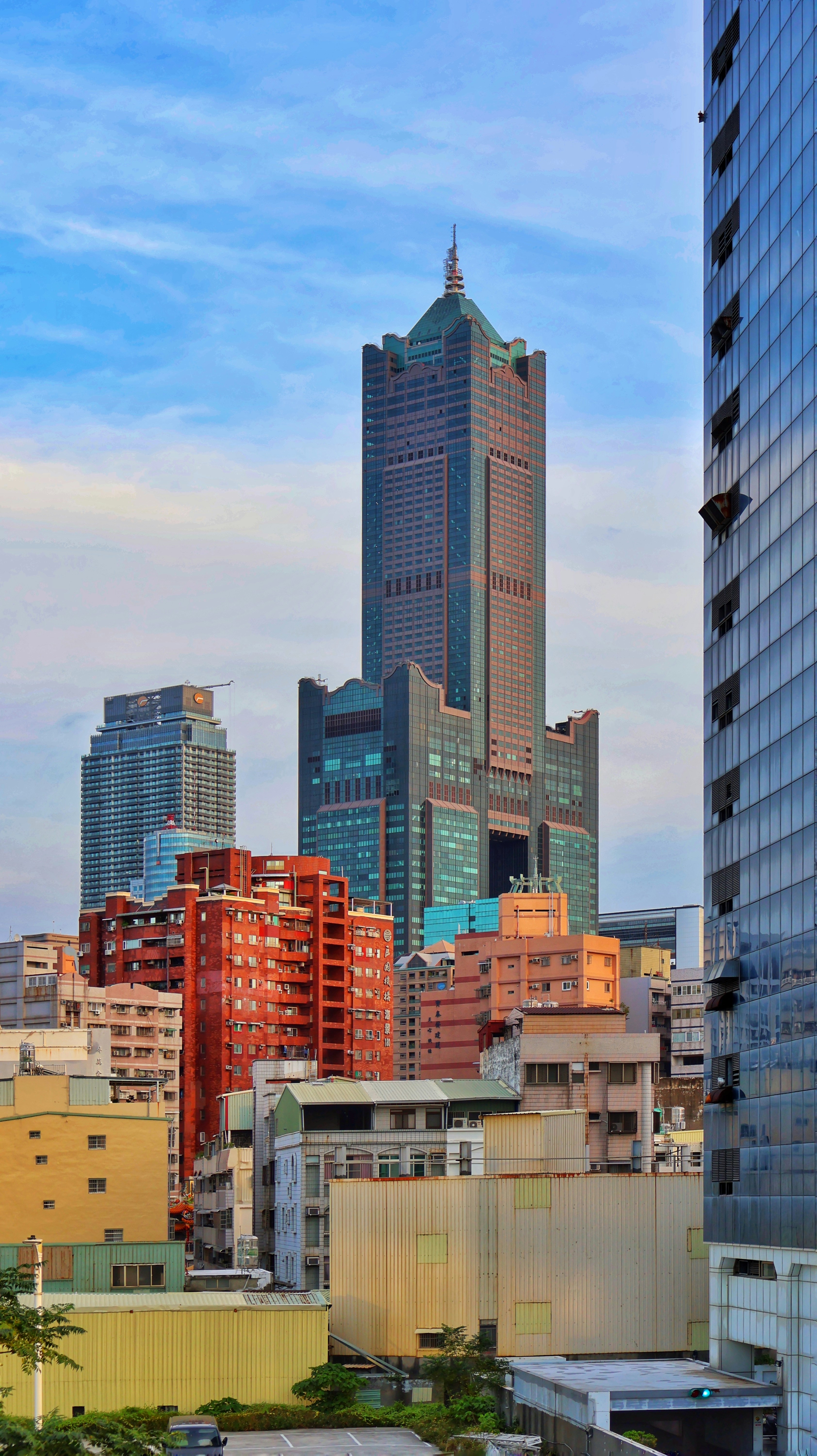 Urban Symphony: The Tower Amongst the Cityscape