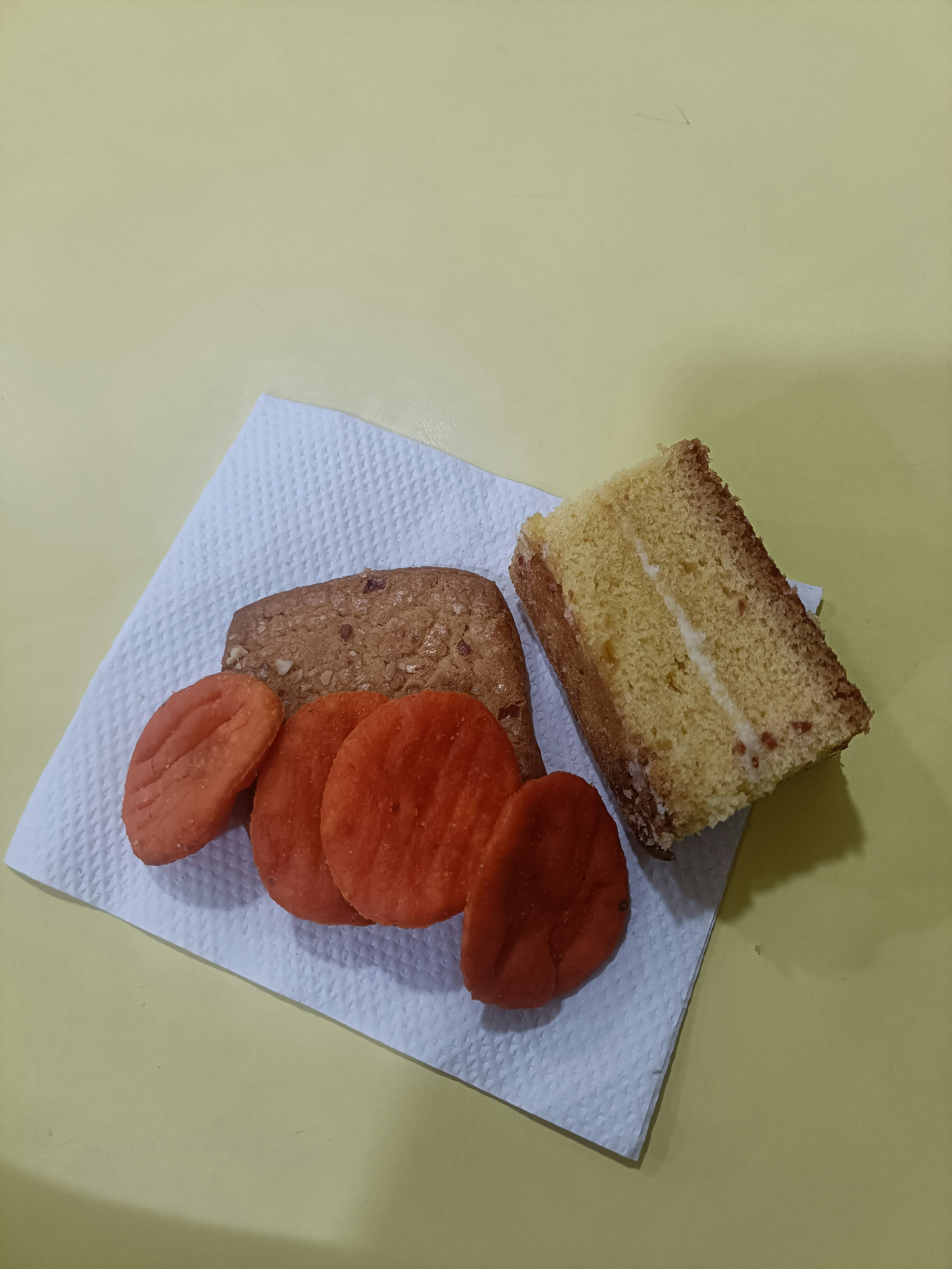A Sweet Assembly: Delights on a Napkin
