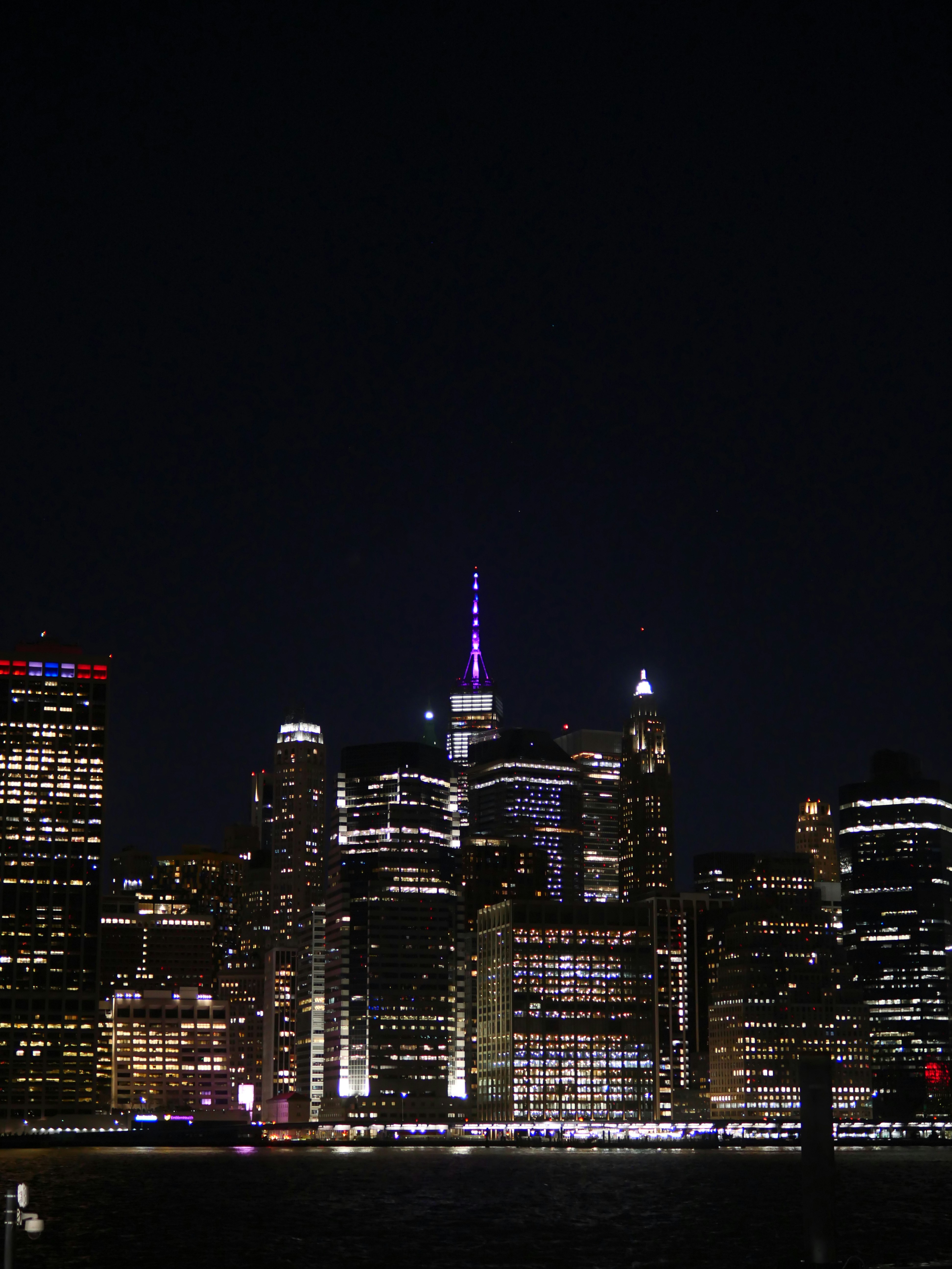 Neon Spires: A Nighttime Urban Symphony