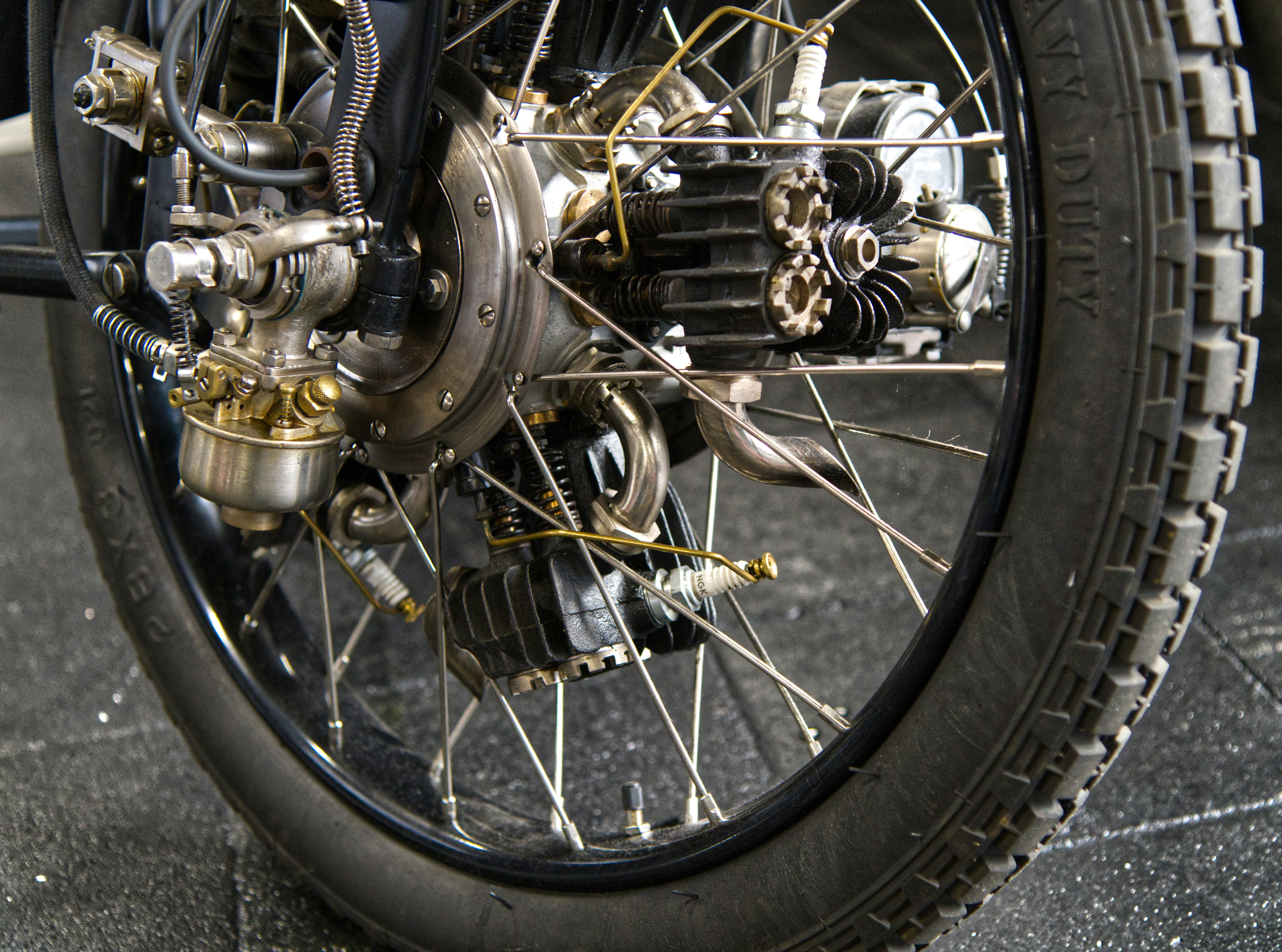 Mechanical Symphony: The Heart of a Motorcycle
