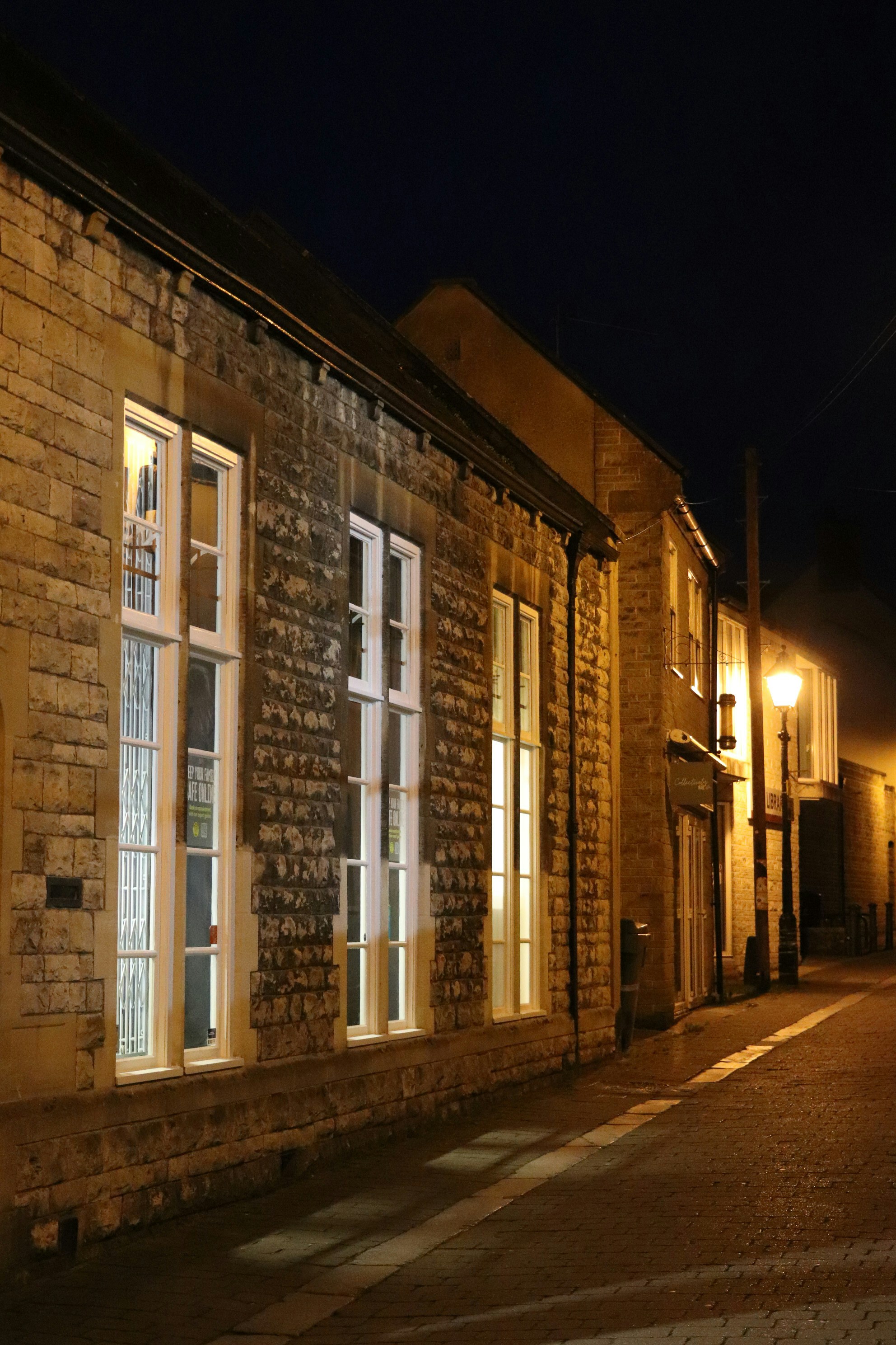 Whispers of the Night: A Serene Alleyway