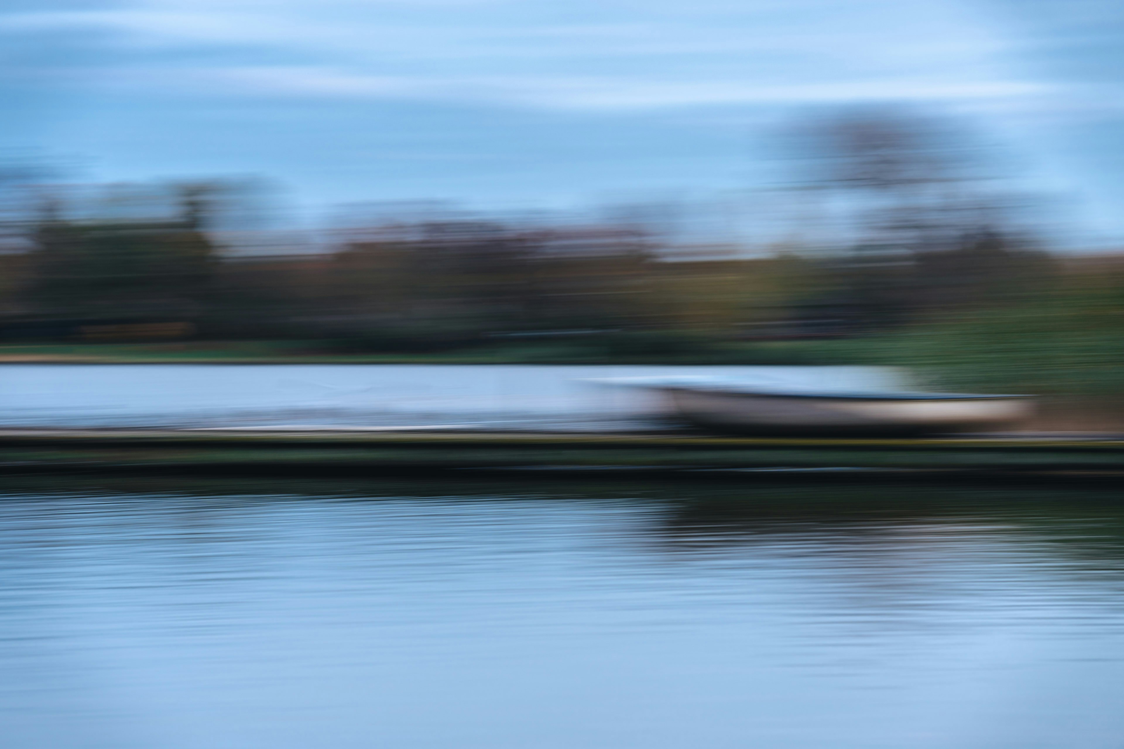 Whispers of Motion: A Tranquil Waterway