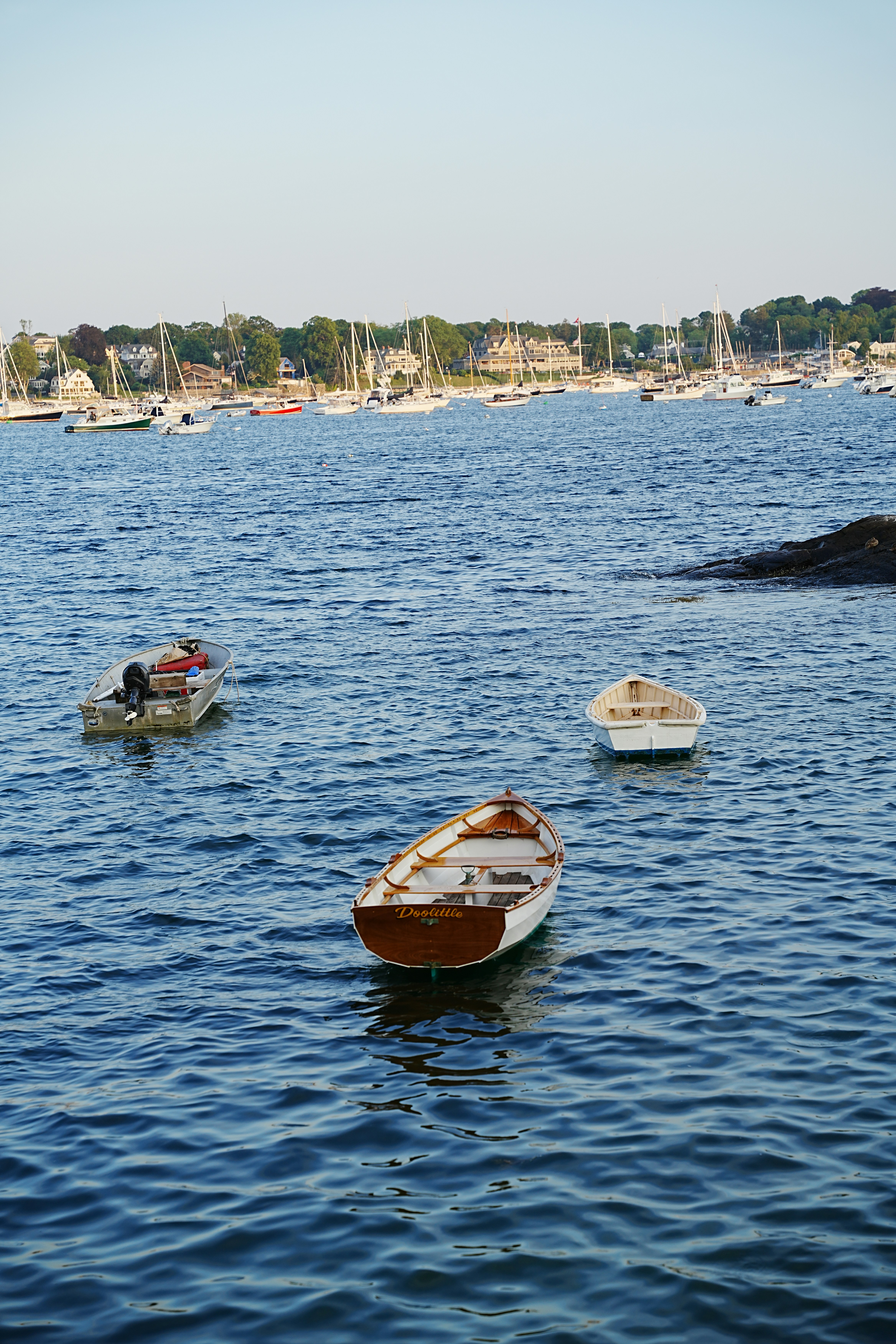 Serenity on the Water: A Trio of Boats