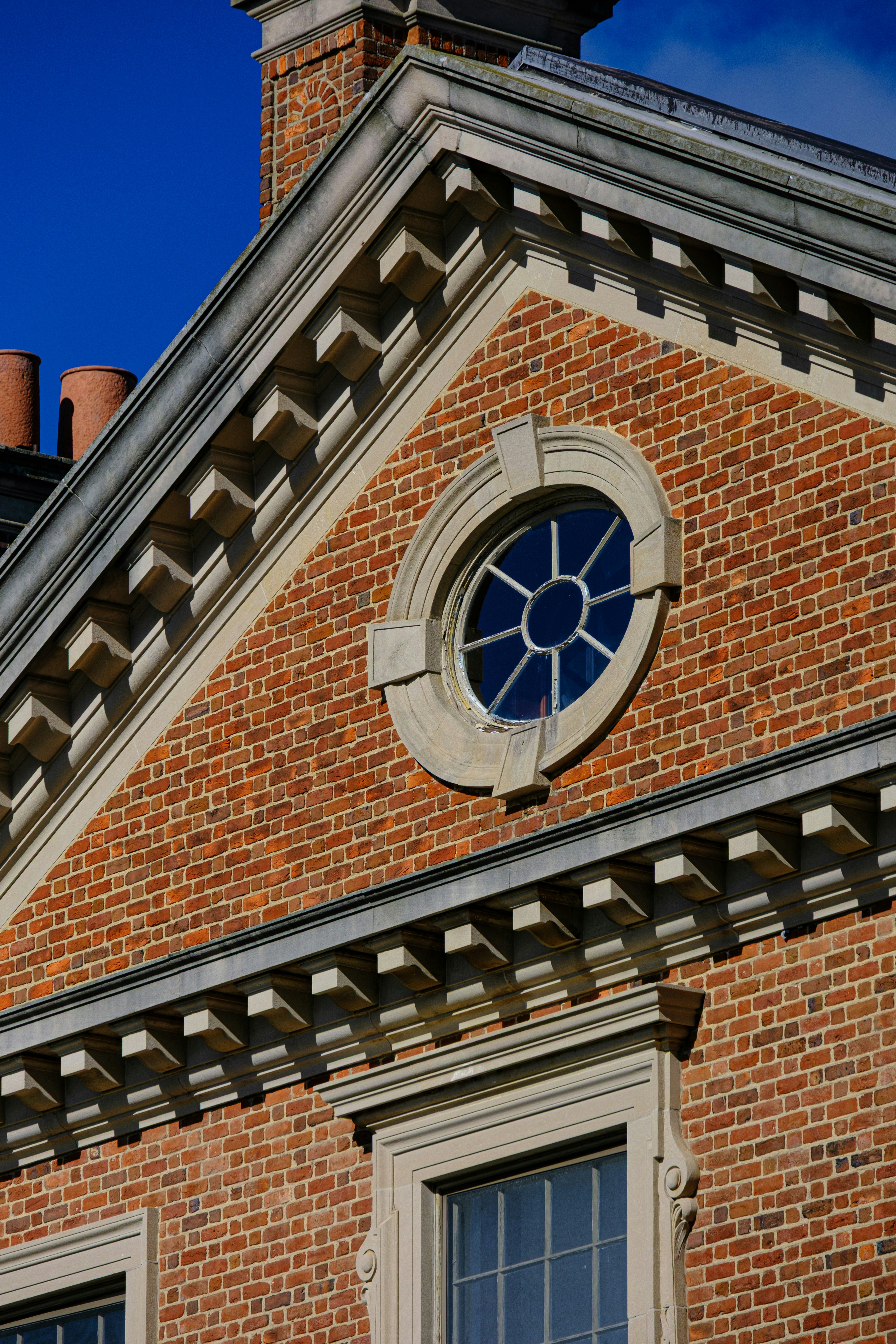 Architectural Elegance: A Study in Brick and Light
