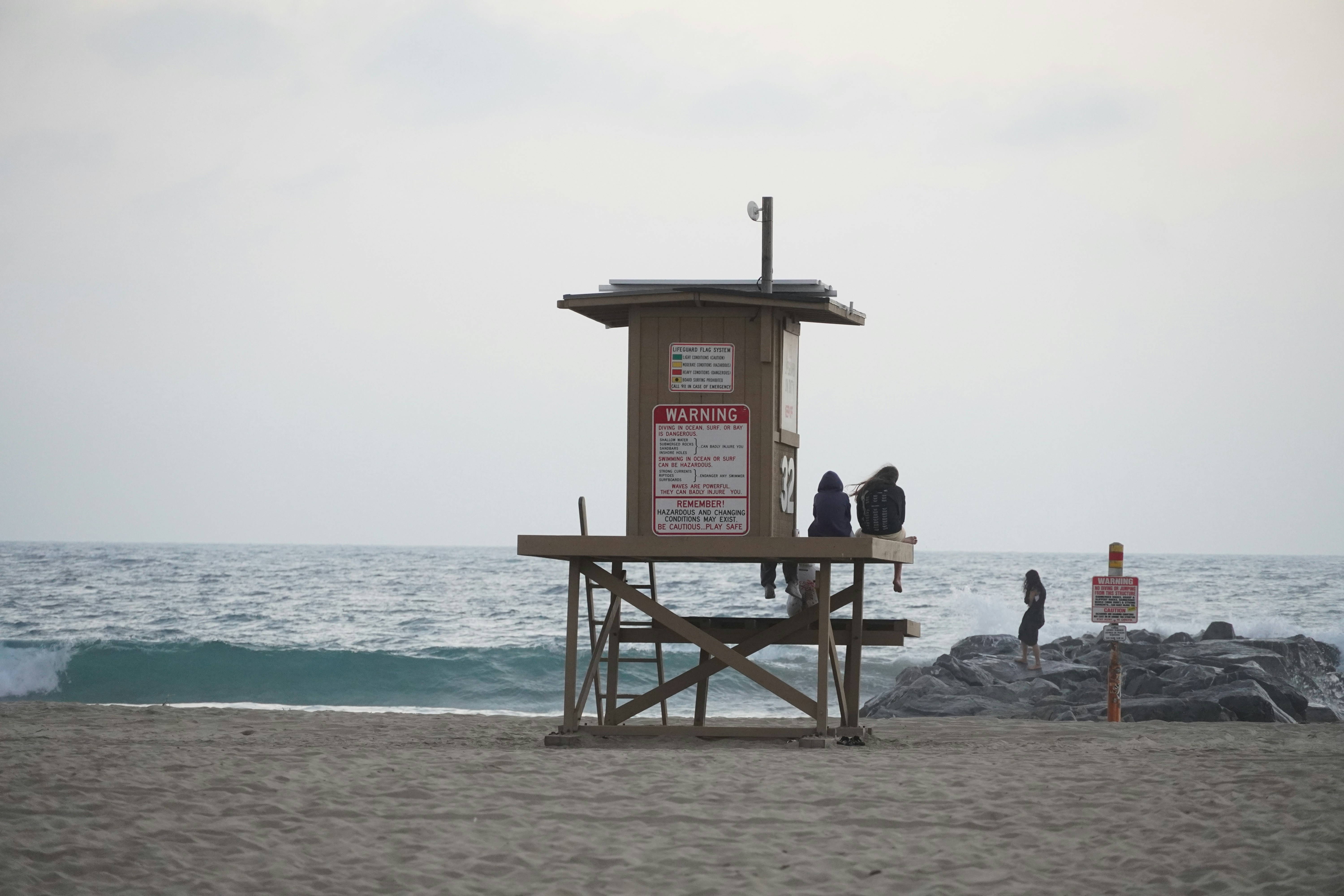 Guardians of the Shore: A Coastal Vigil