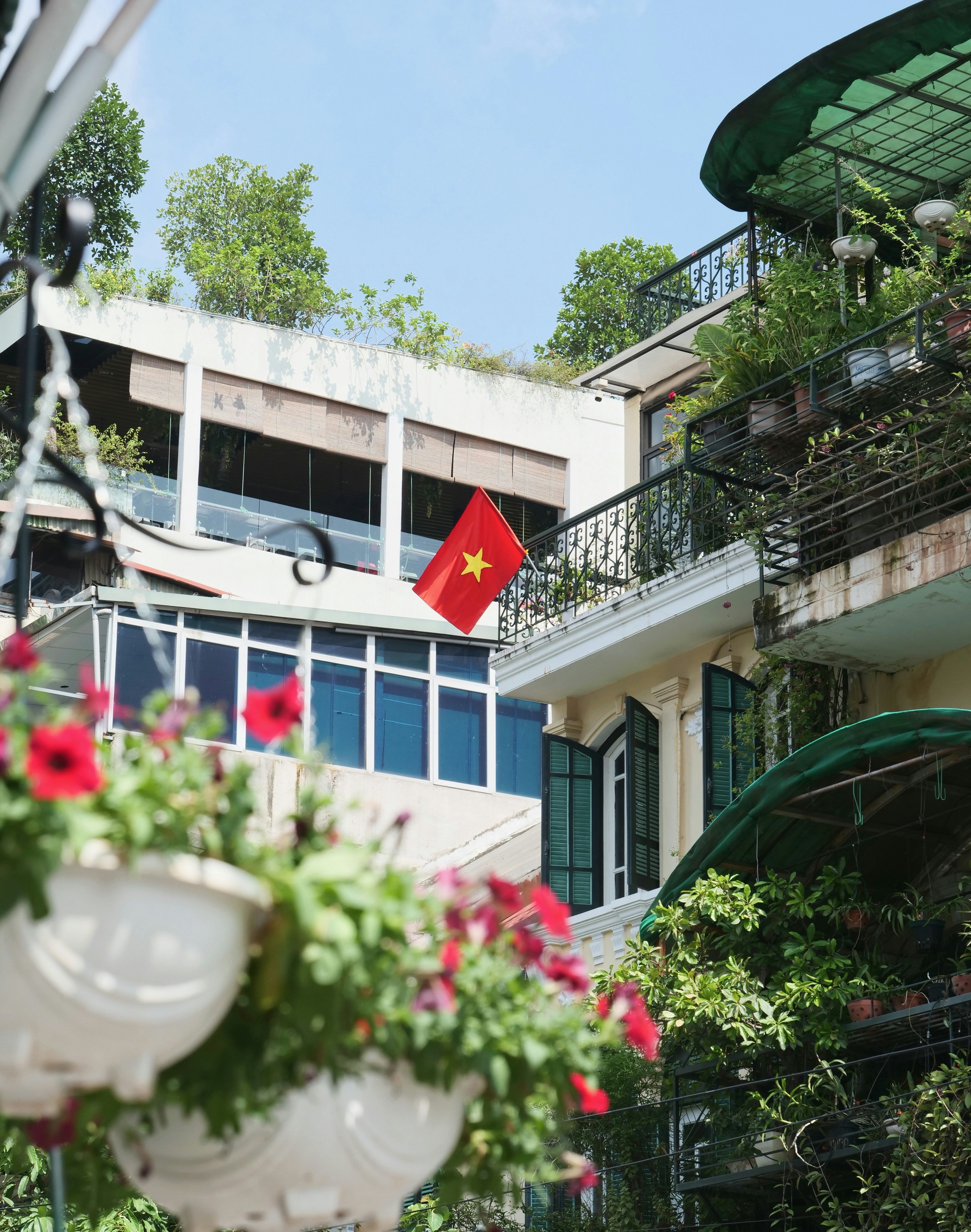 A Glimpse of Urban Harmony: Vietnam's Vibrant Facade