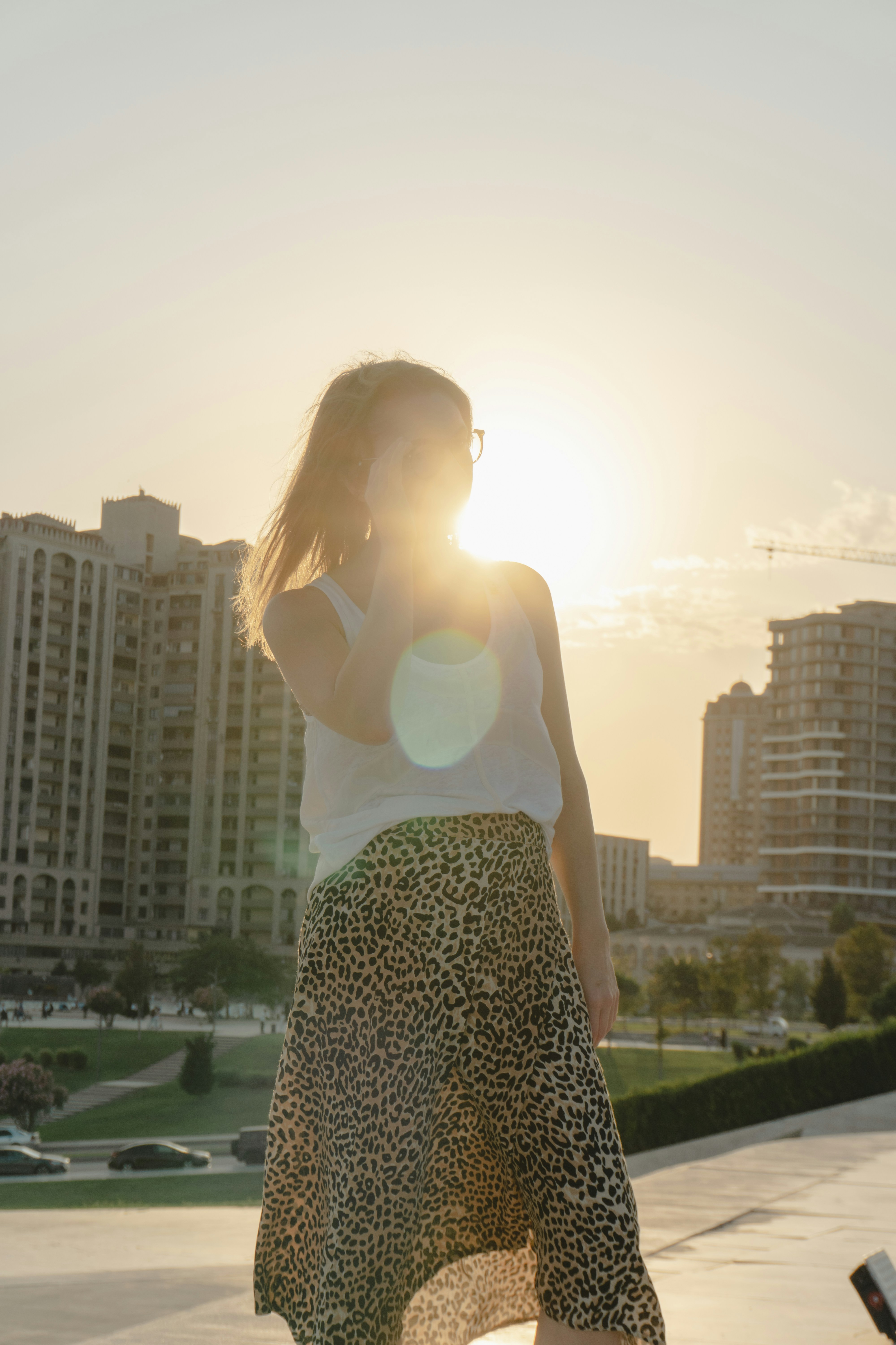 Urban Elegance at Sunset