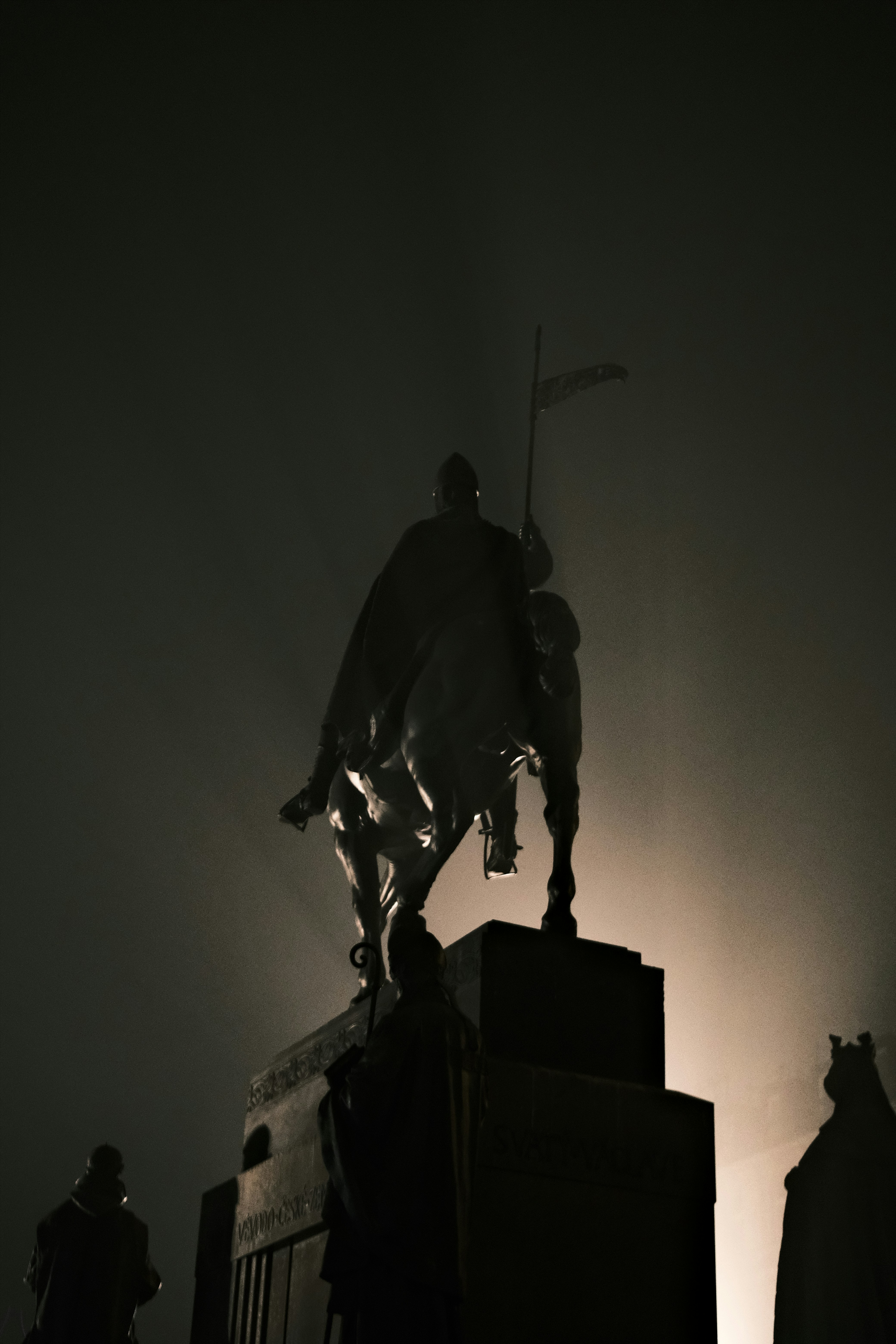Night Sentinel on Steel Hooves