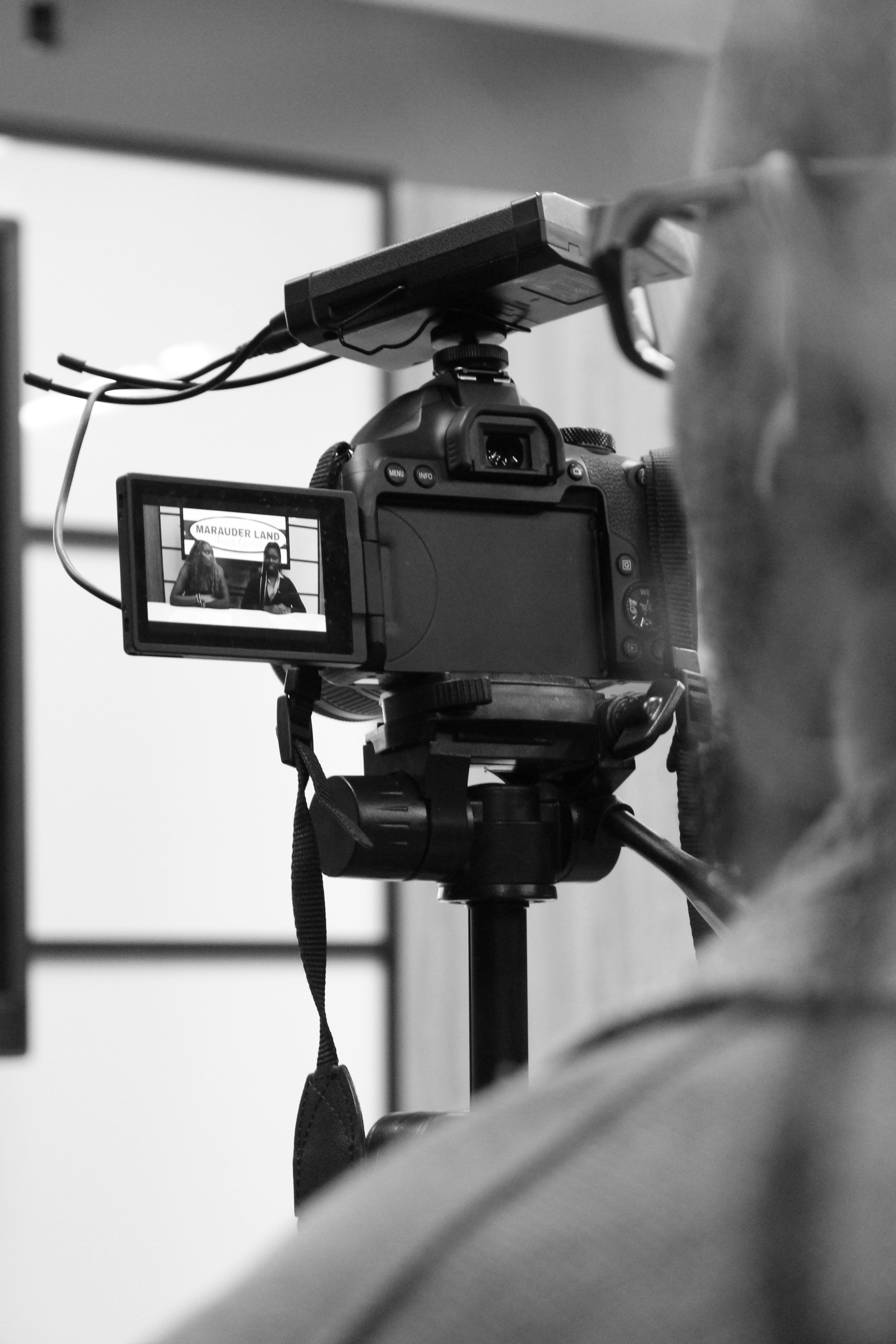 Studio Sentinel: A DSLR on a Tripod with Live LCD Preview