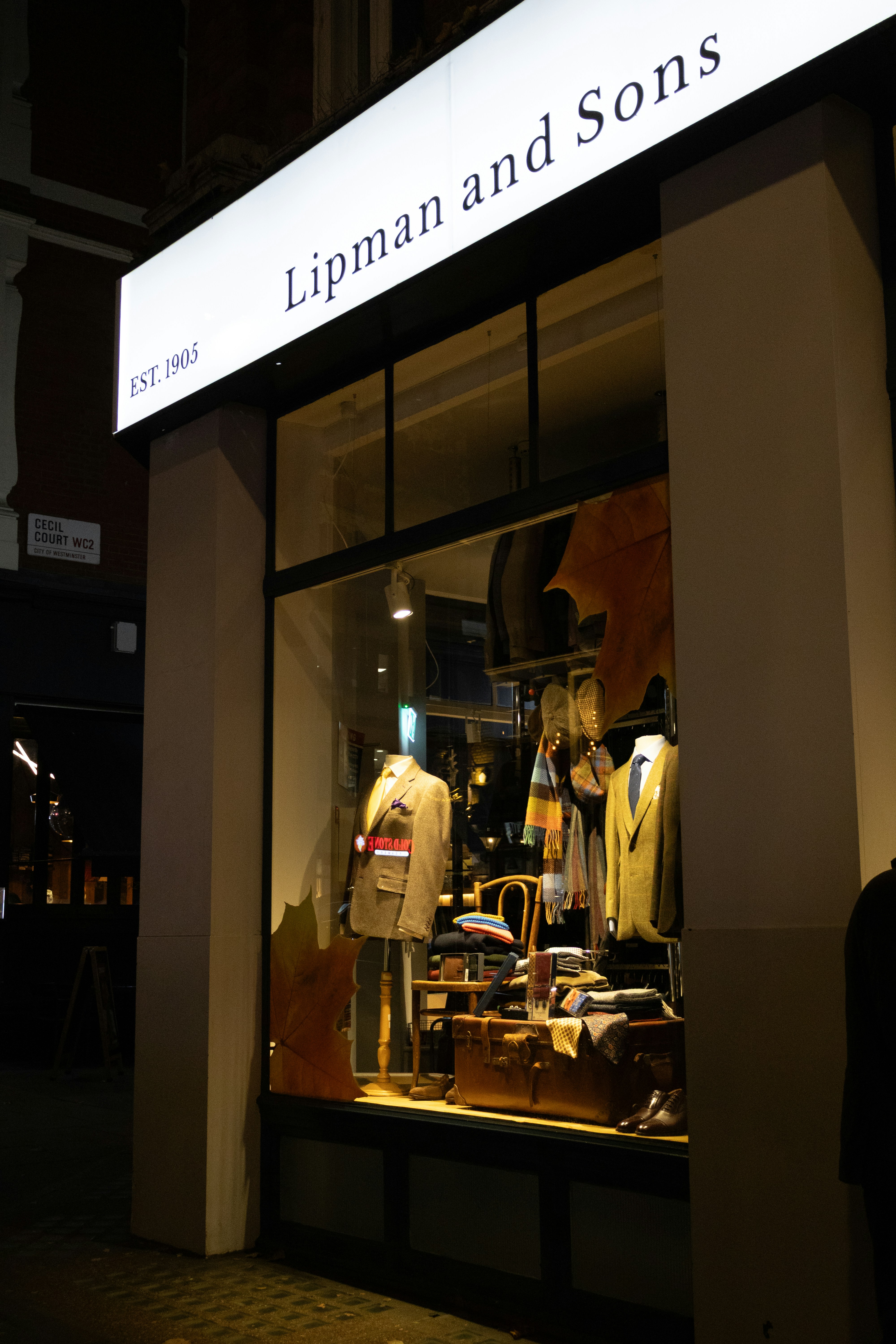 Midnight Window Couture at Lipman and Sons