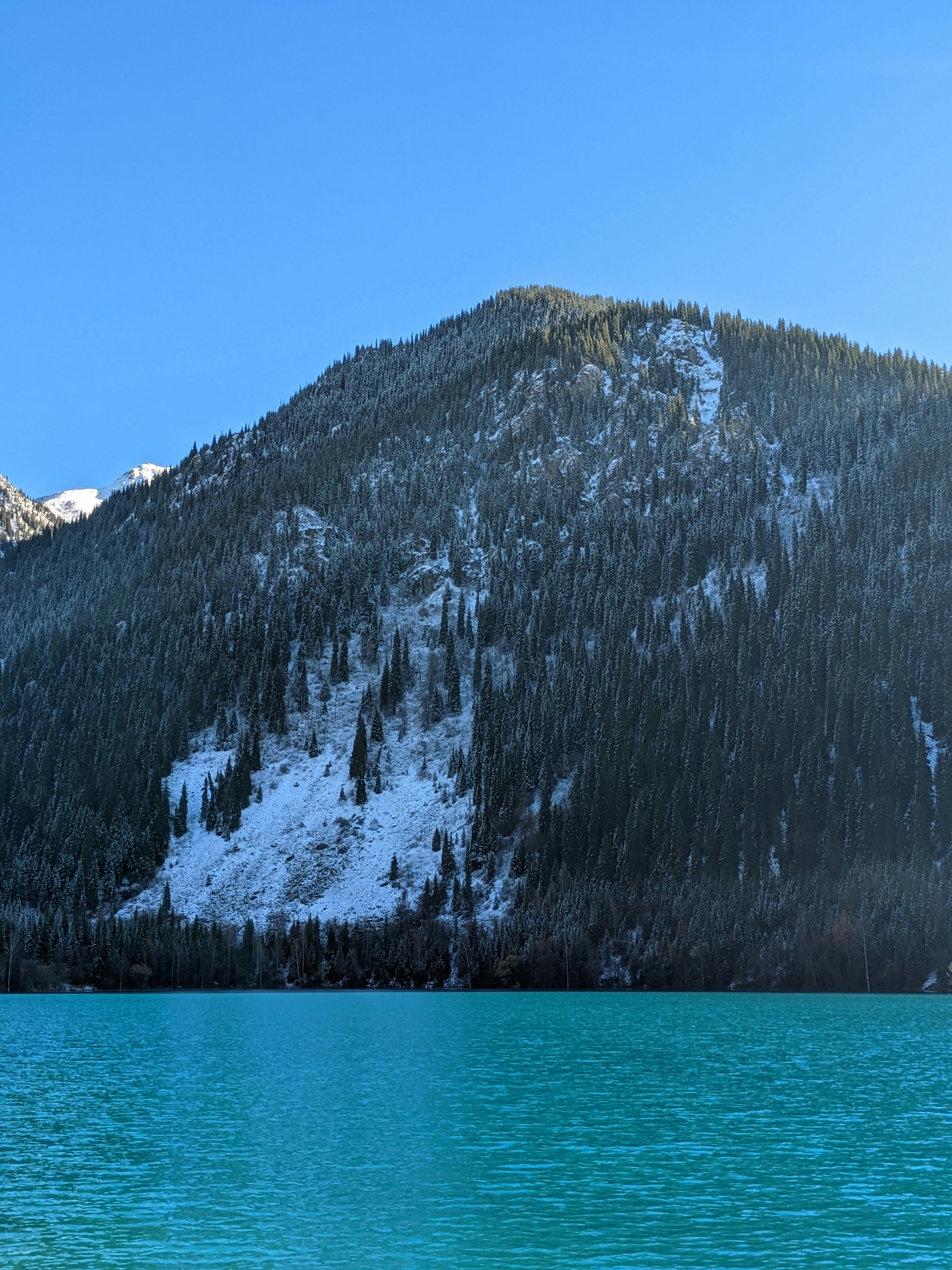Lake Issyk in Kazakhstan