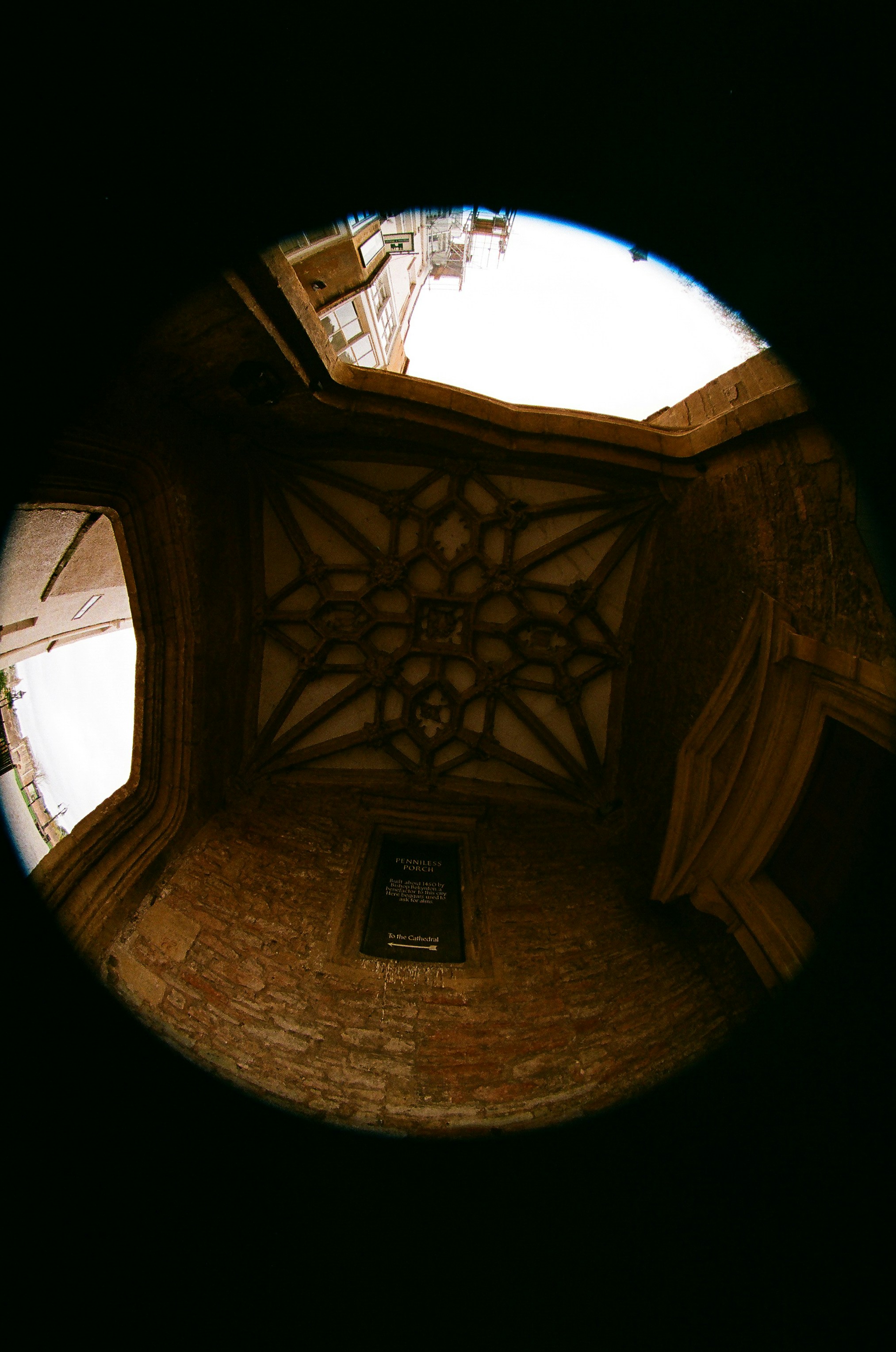 Ornate ceiling in a stone building photo – Free Brick wall Image on ...
