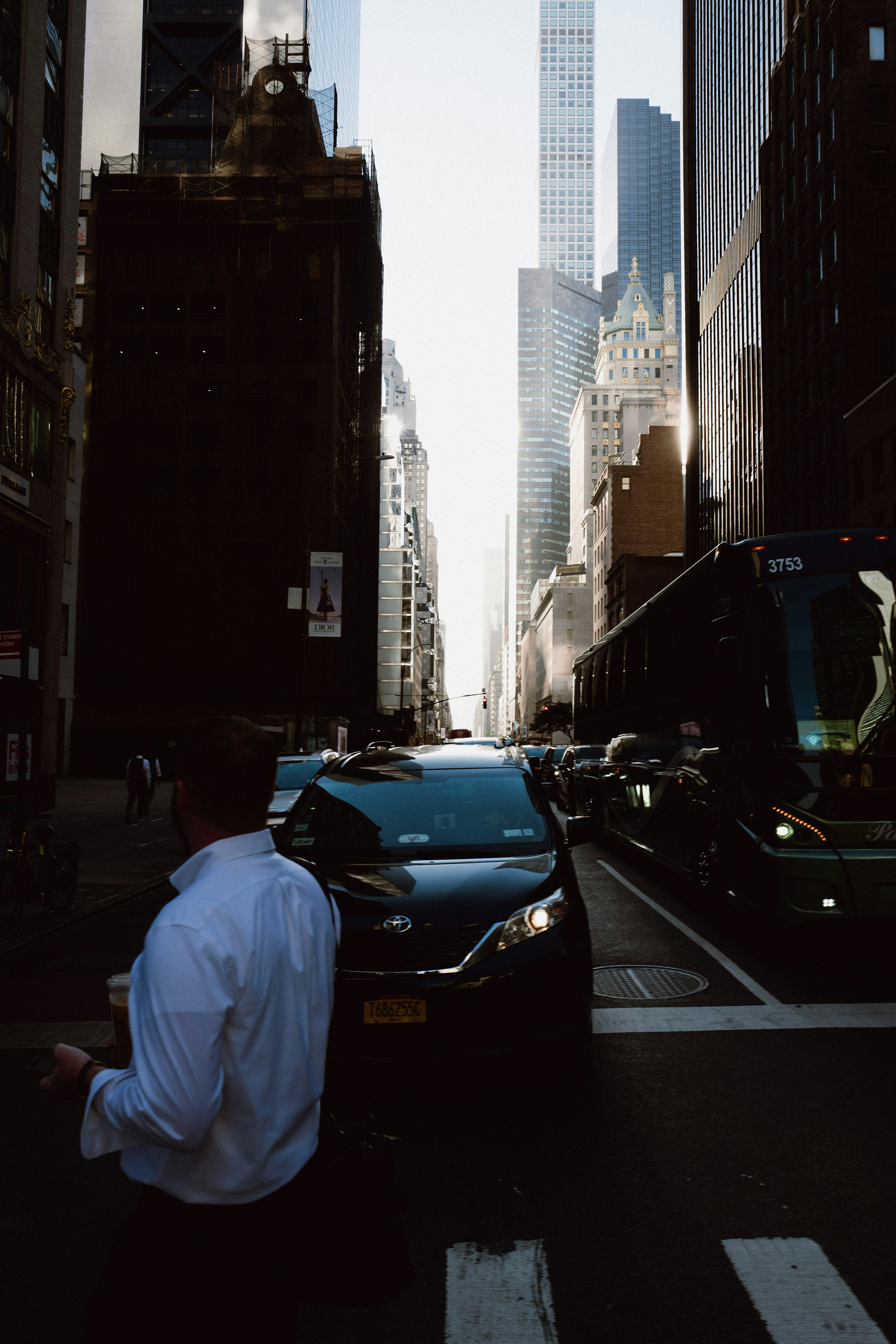 Street photography in Manhattan, New York.