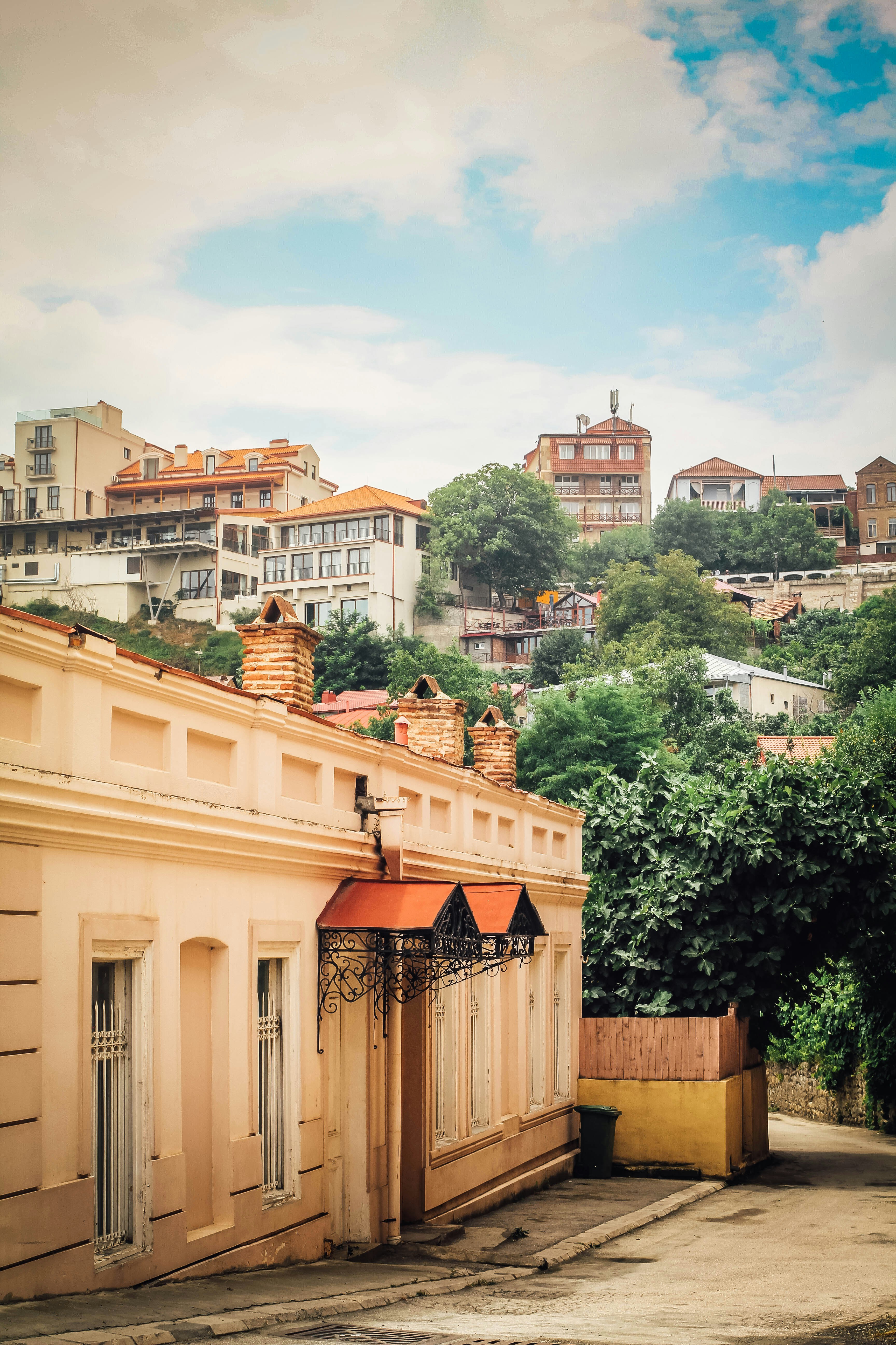 Peaceful afternoon in the old town.