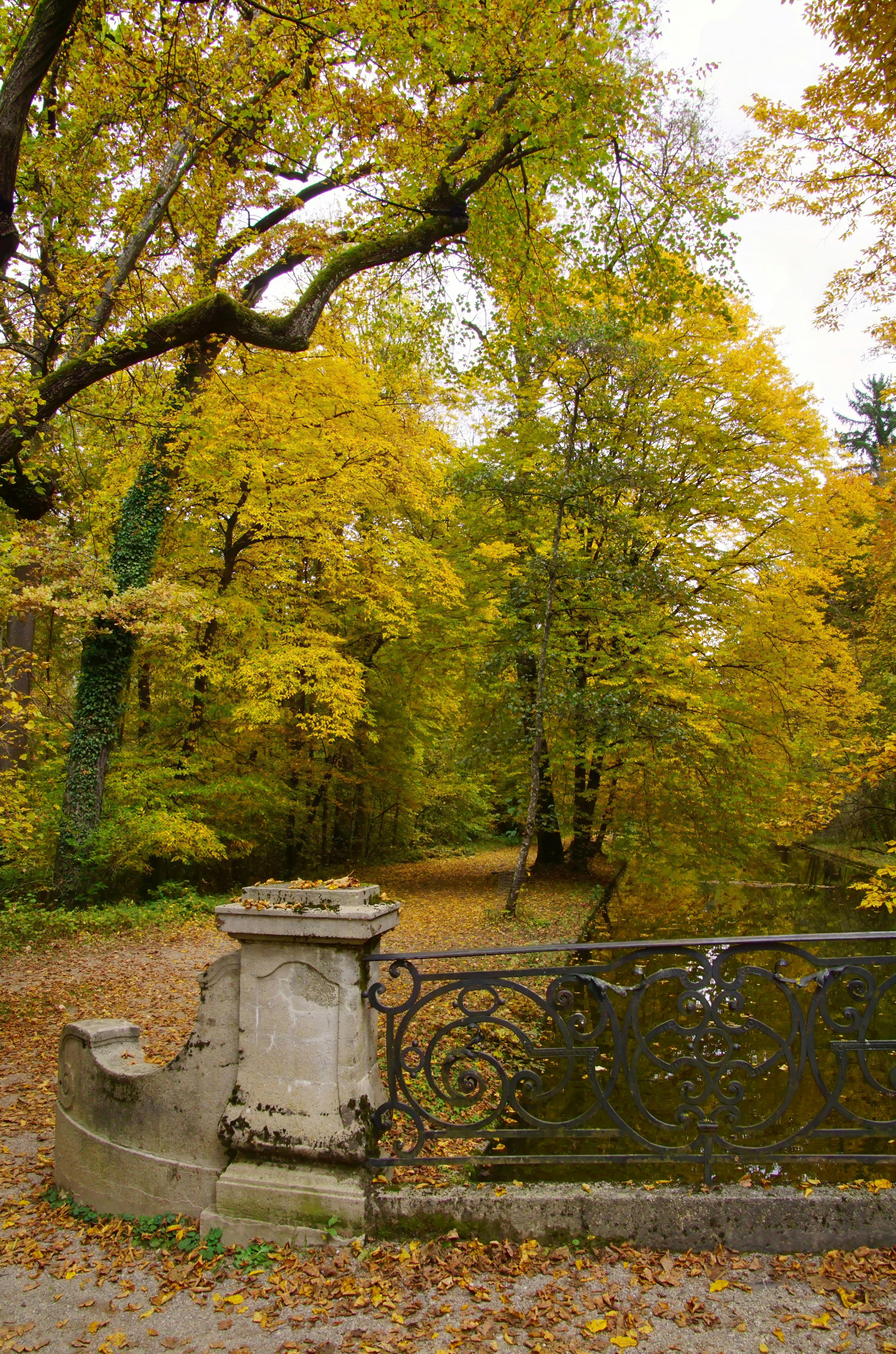 Autumnal Corridor Beyond the Iron Gate