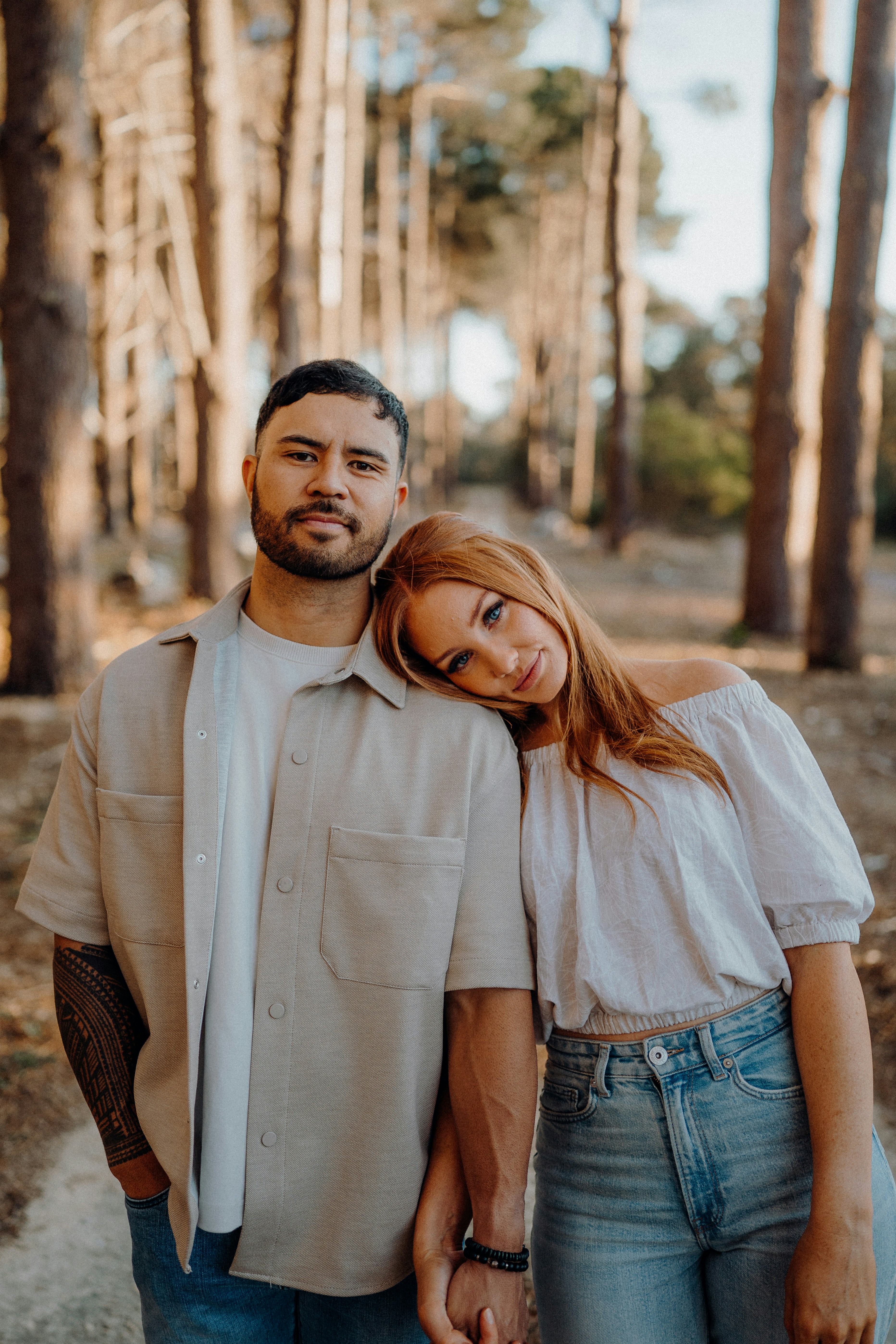 Such an awesome afternoon shooting my good friends Josiah & Brittney ❤️‍🔥💍 So easy capturing two people so in tune with each other — the love, the laughter, and all the moments in between.