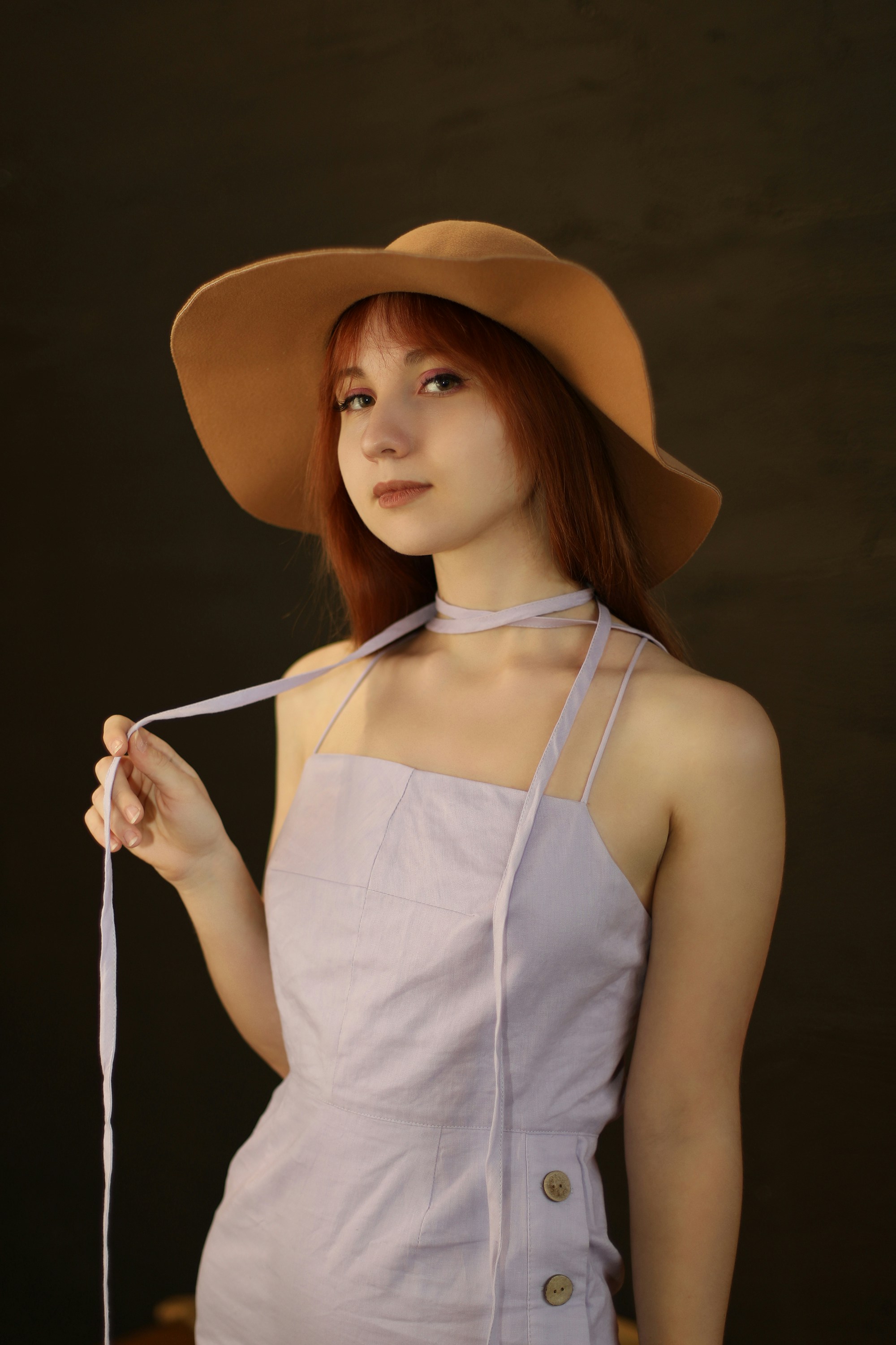Lilac Linen Under a Summer Halo