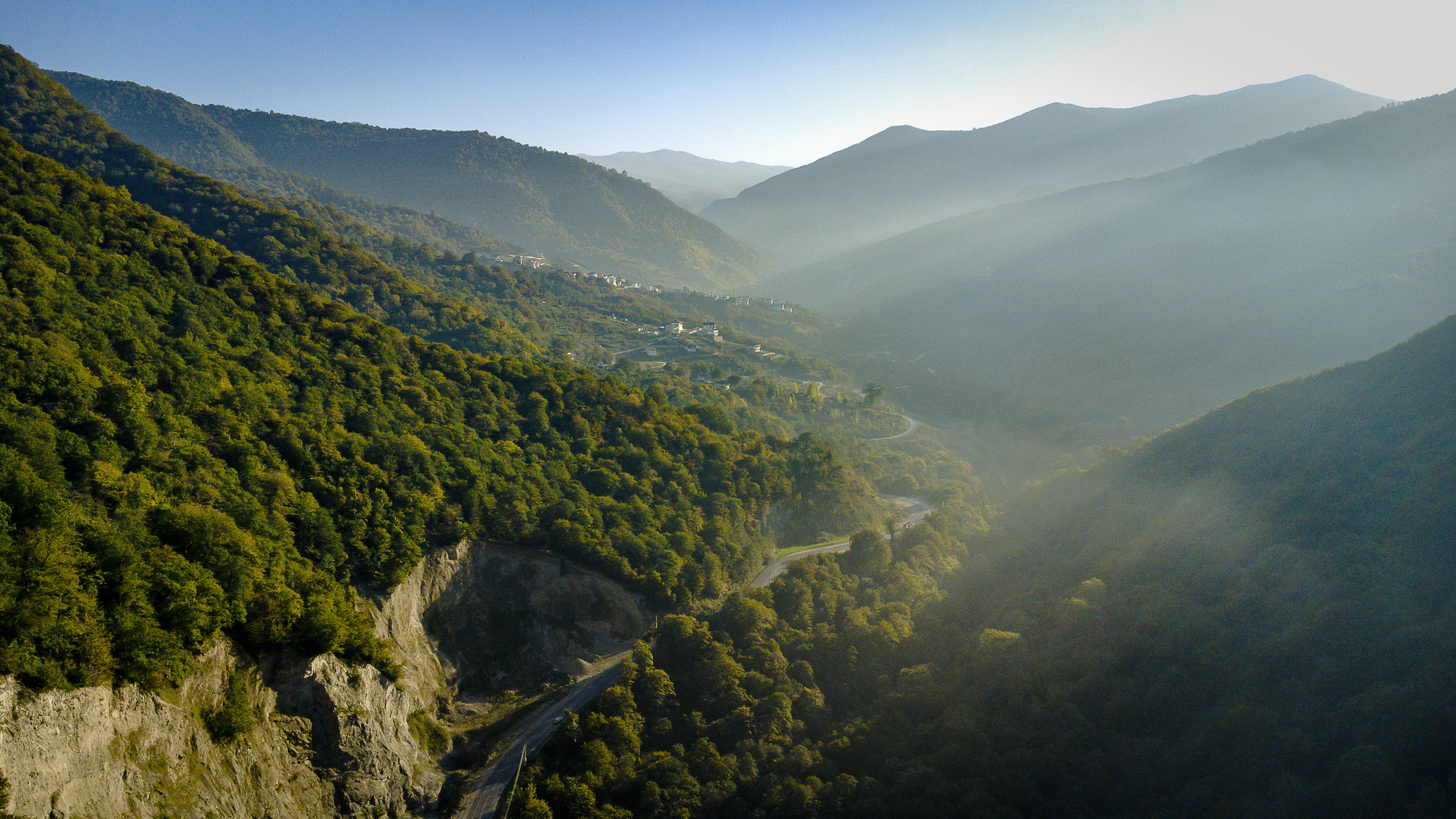 Where the forest meets the clouds, and time slows down for two