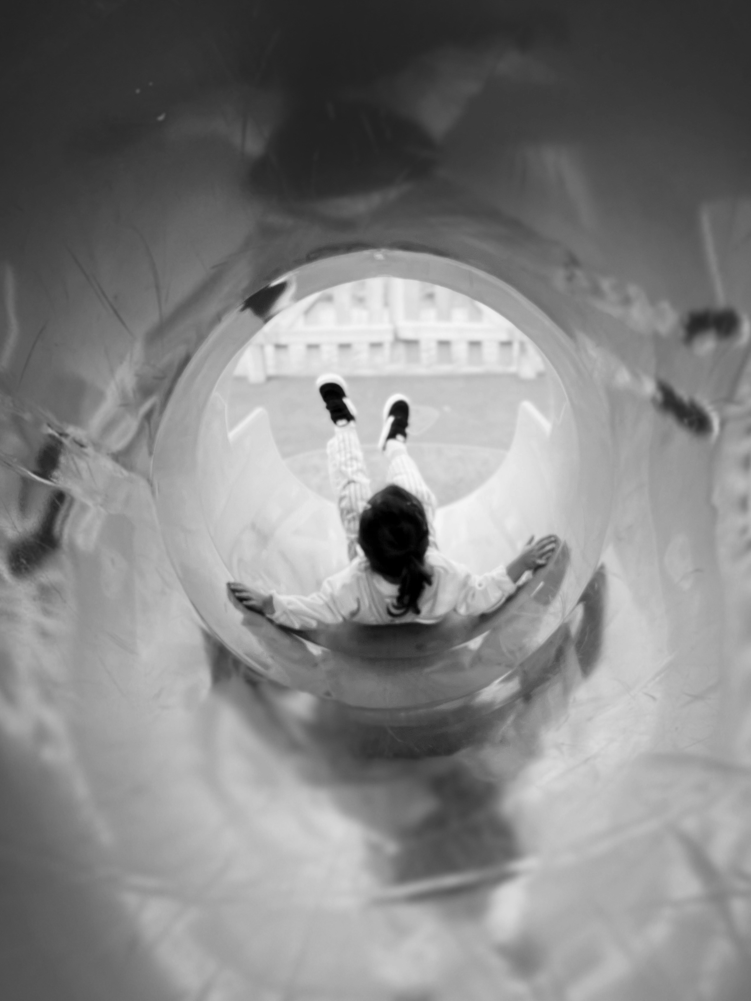 Centered in the Ring: A Child at the Core of a Play Tunnel