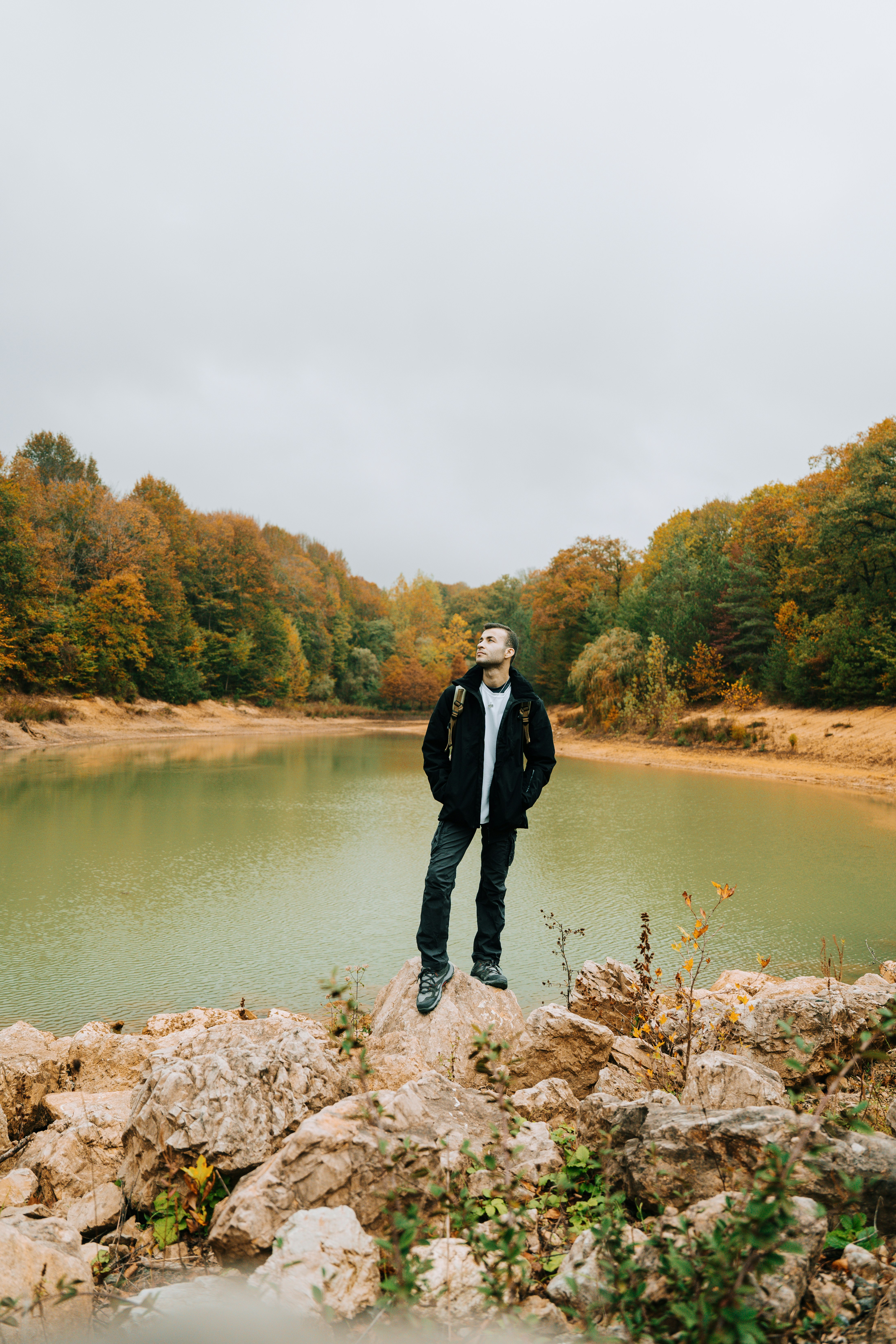 Autumn River Portrait on the Granite Ridge