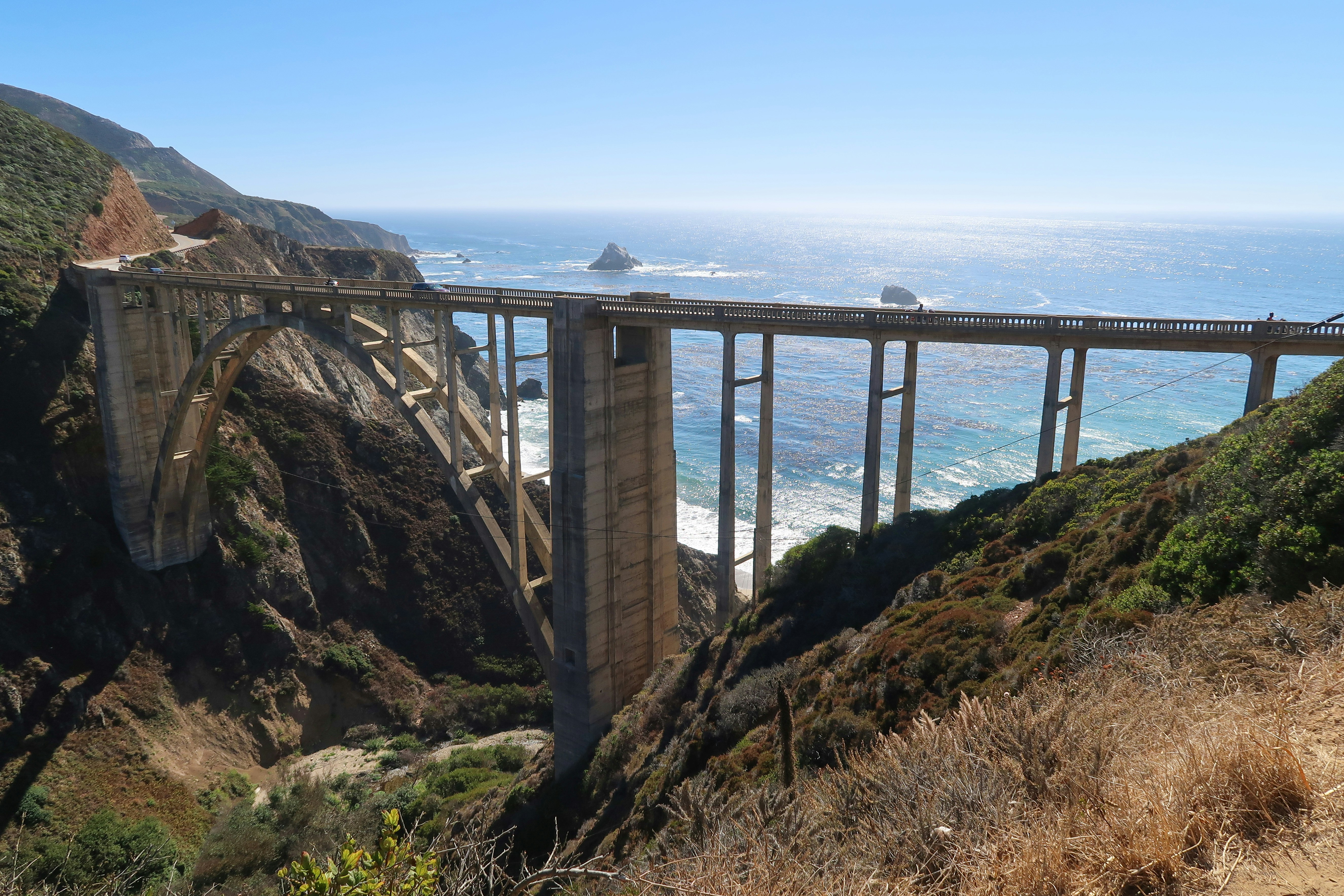 Bixby Creek Bridge Arches Across a Rugged California Coast