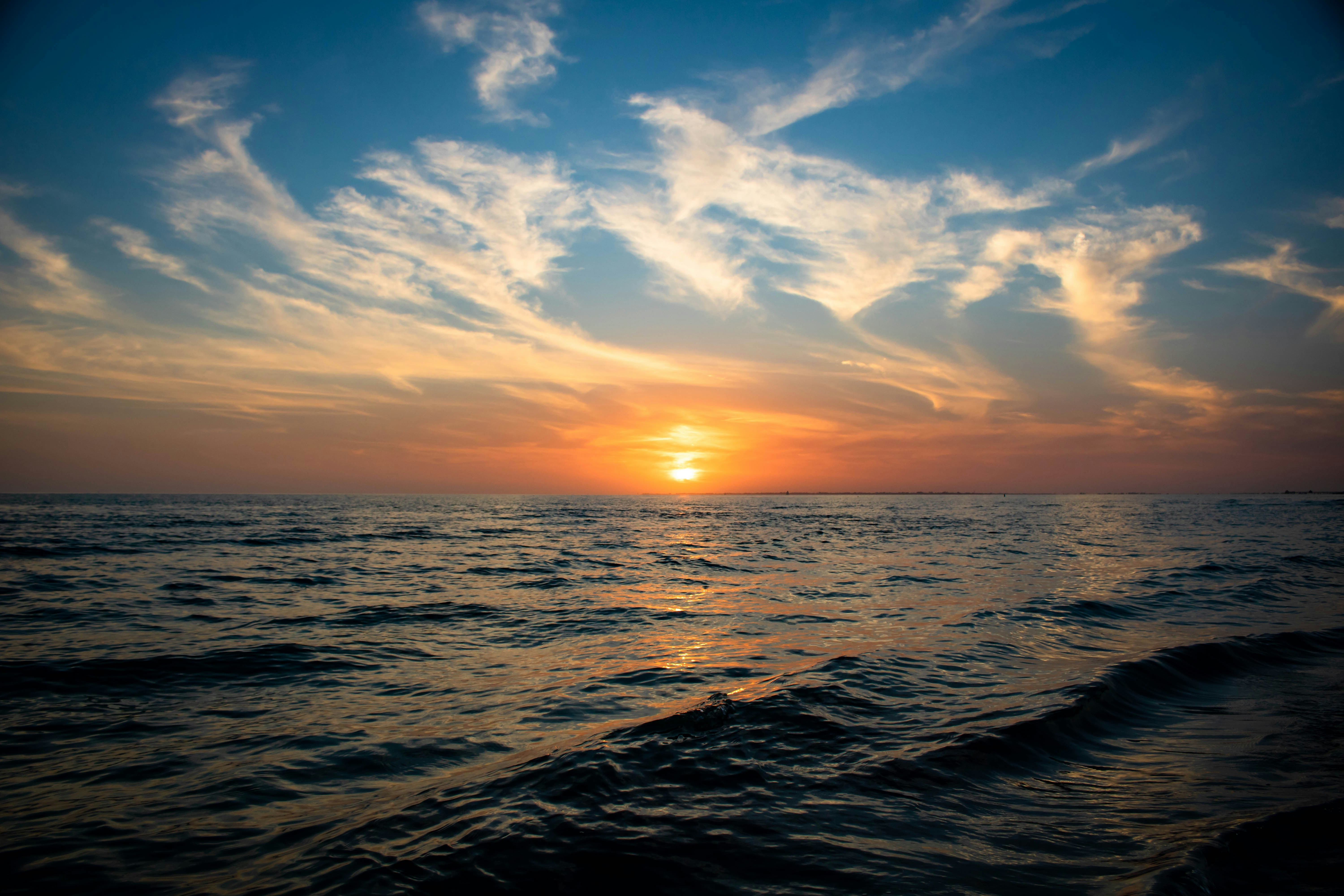 Beautiful Sunset in Ft Myers Beach, Florida.