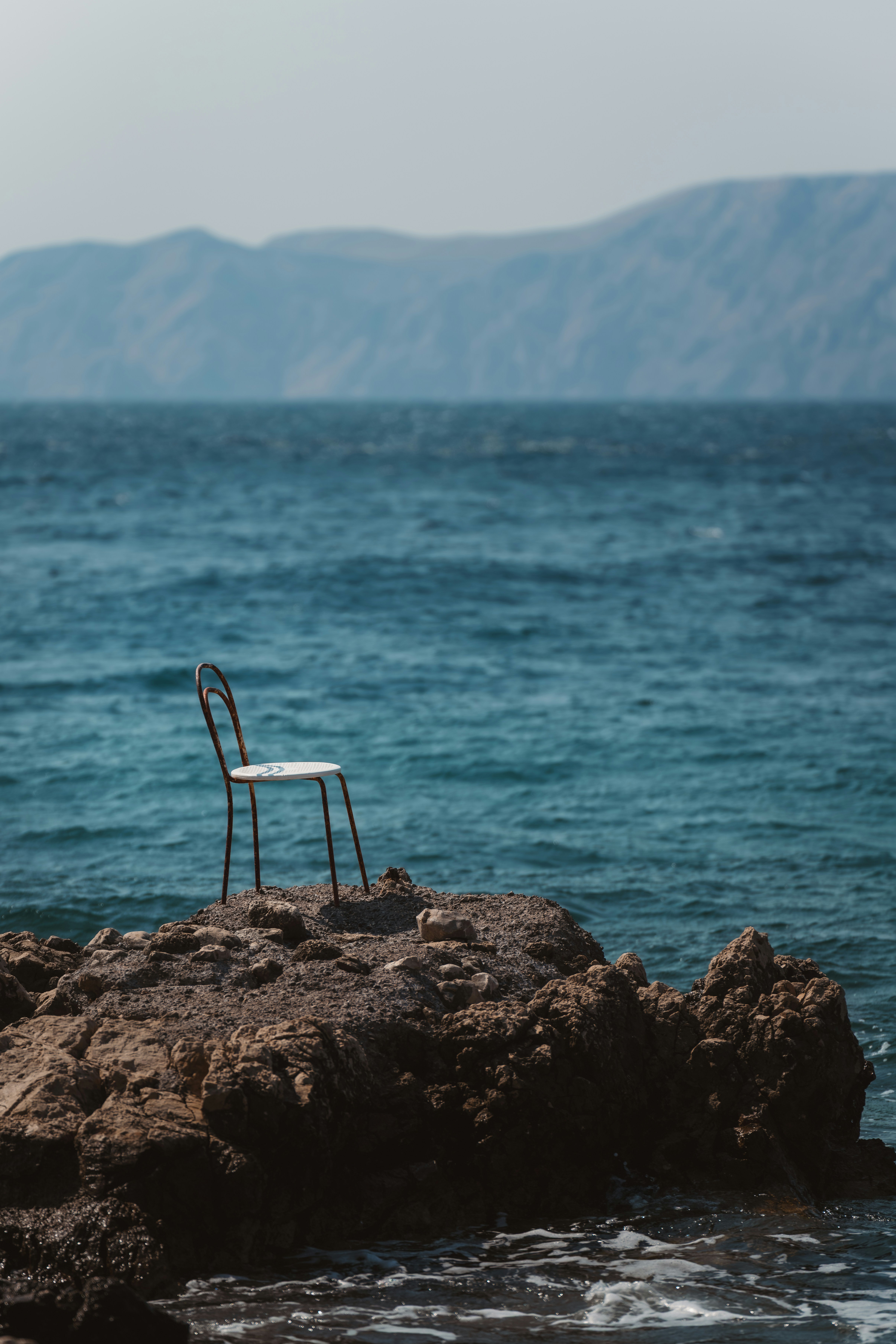 Seaward Seat on a Weathered Outcrop