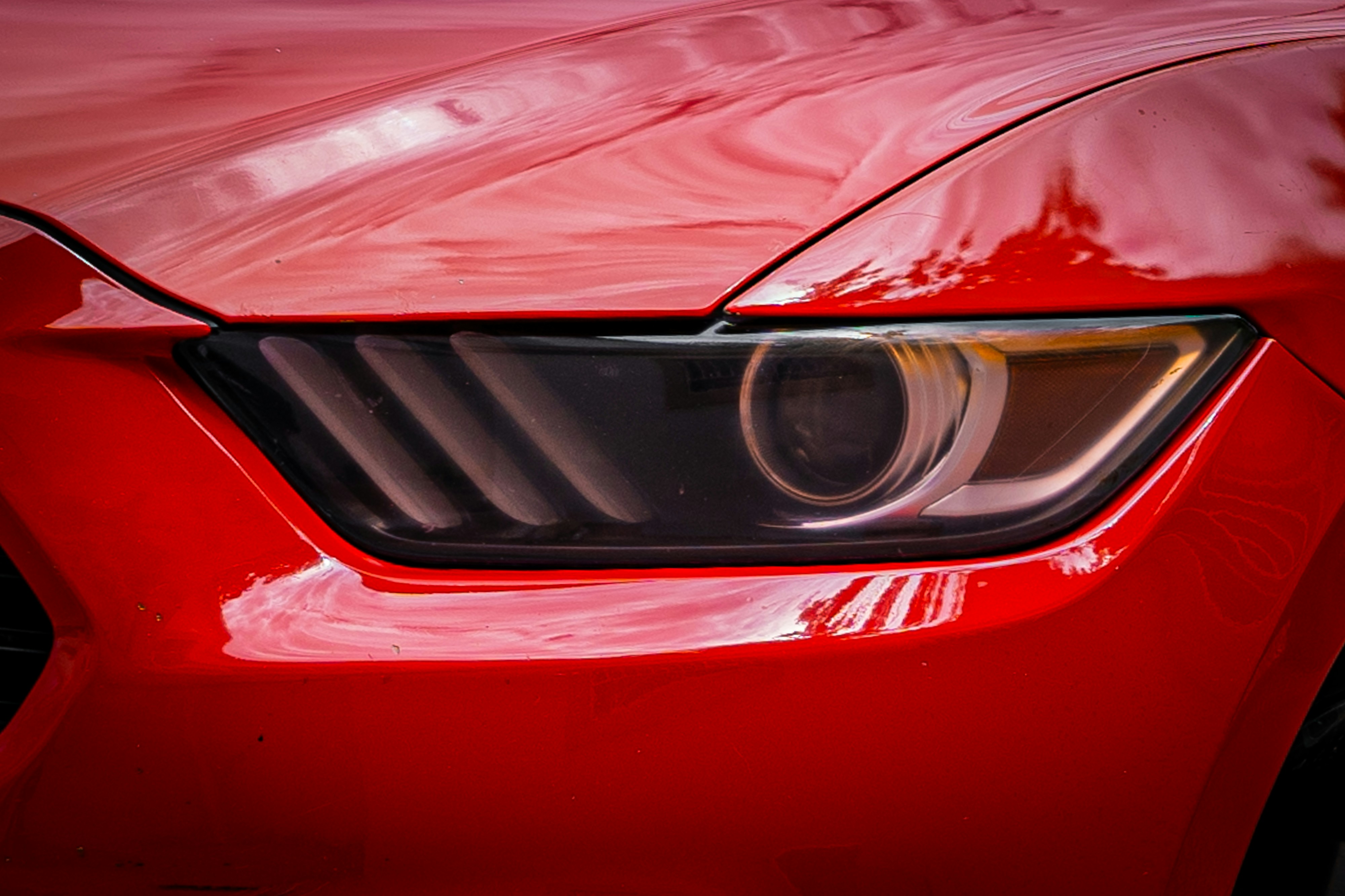 Crimson Red Headlamp: Precision and Light on a Slender Line