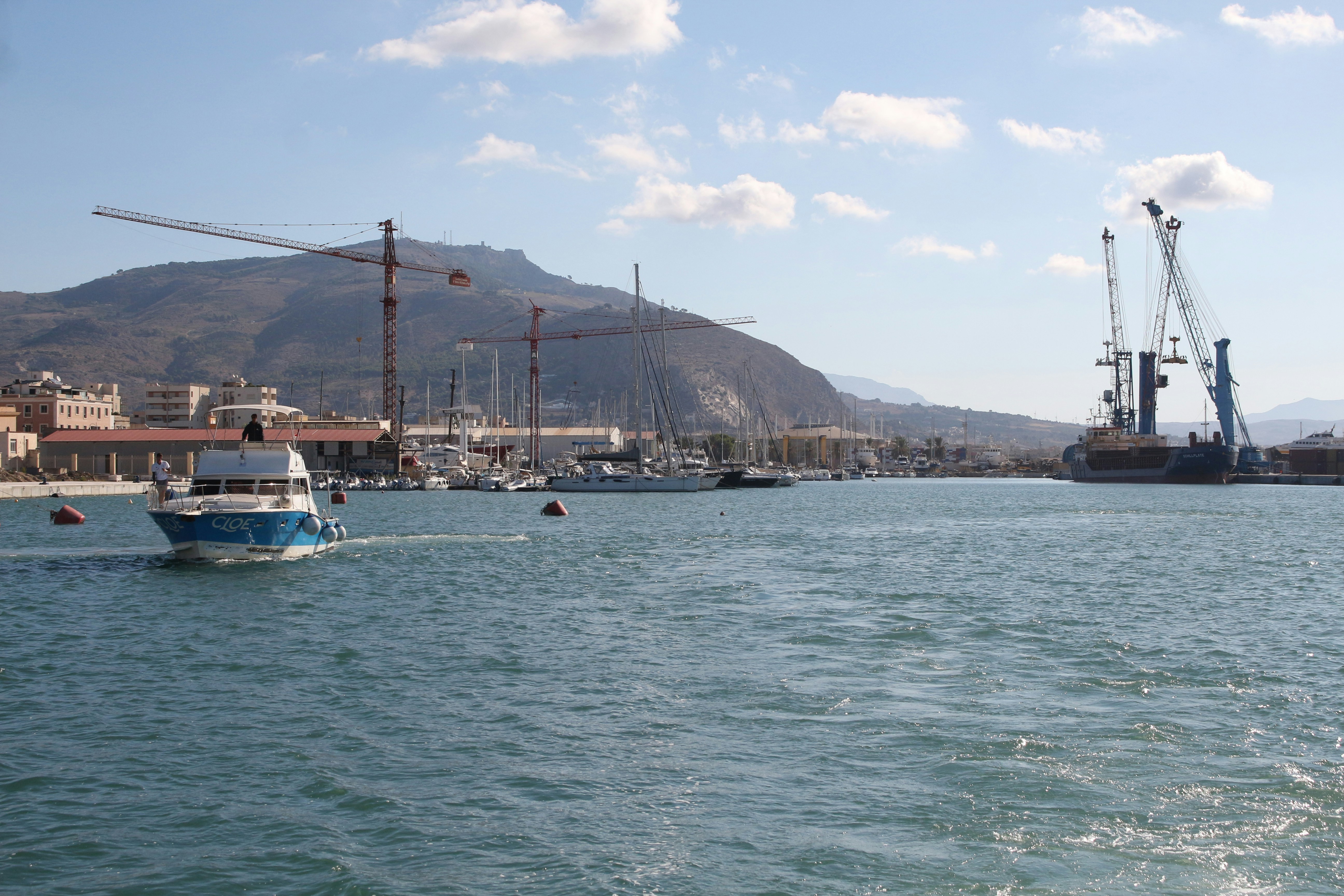 Trapani to Favignana ferry trip, Sicily 2025