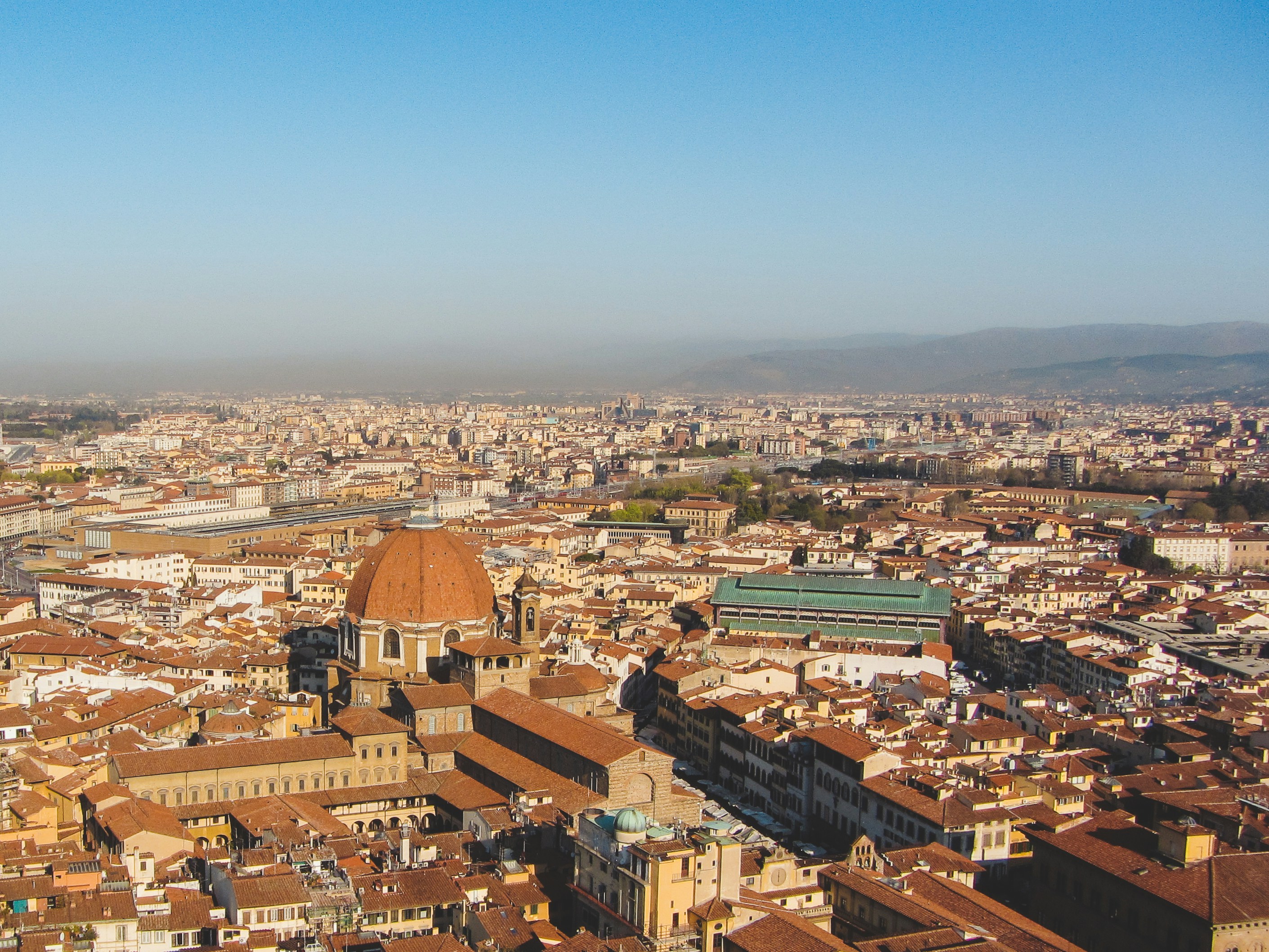 View of Florence from the Duomo cupola