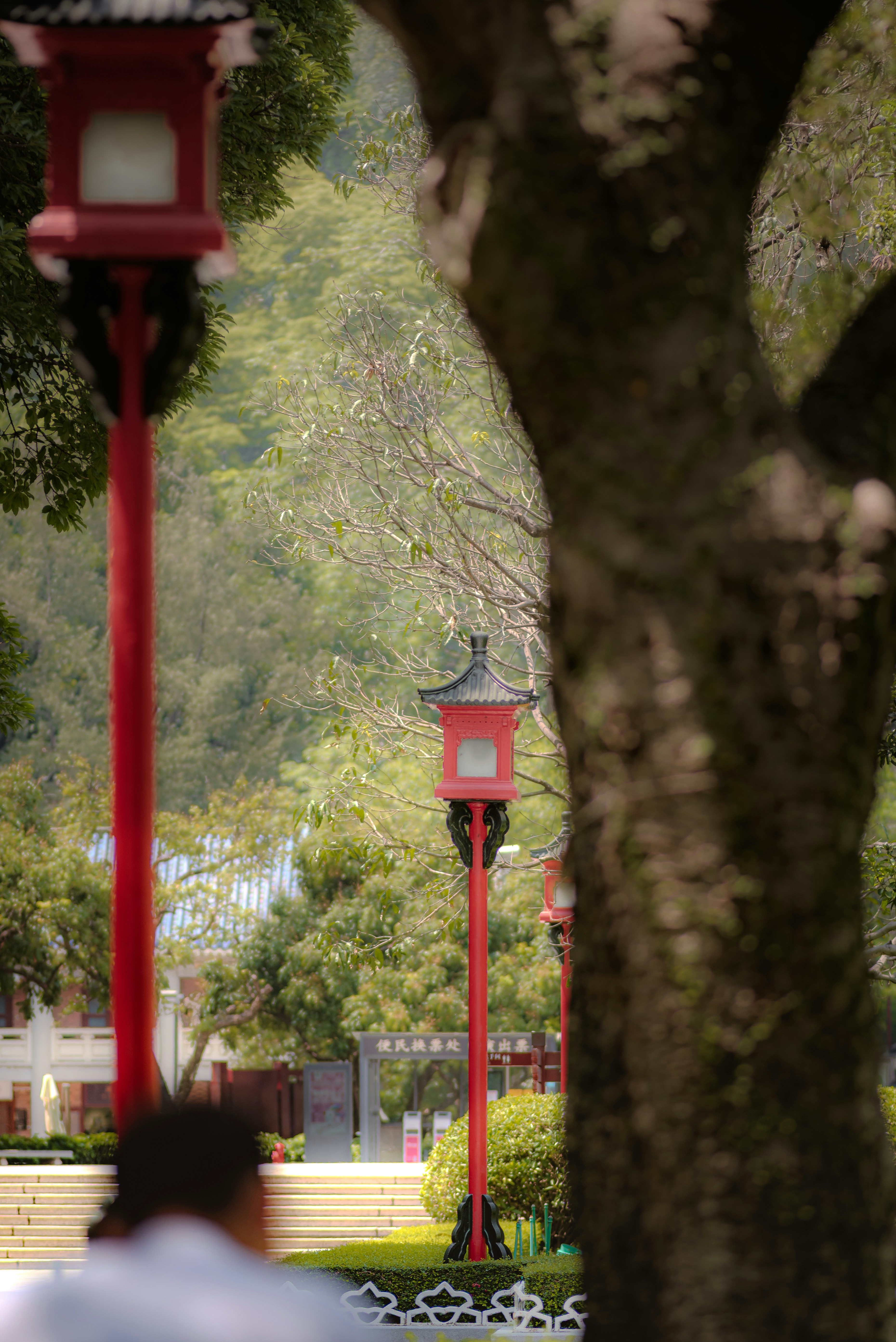 A resting area in the Sun Yat-sen Memorial Hall.