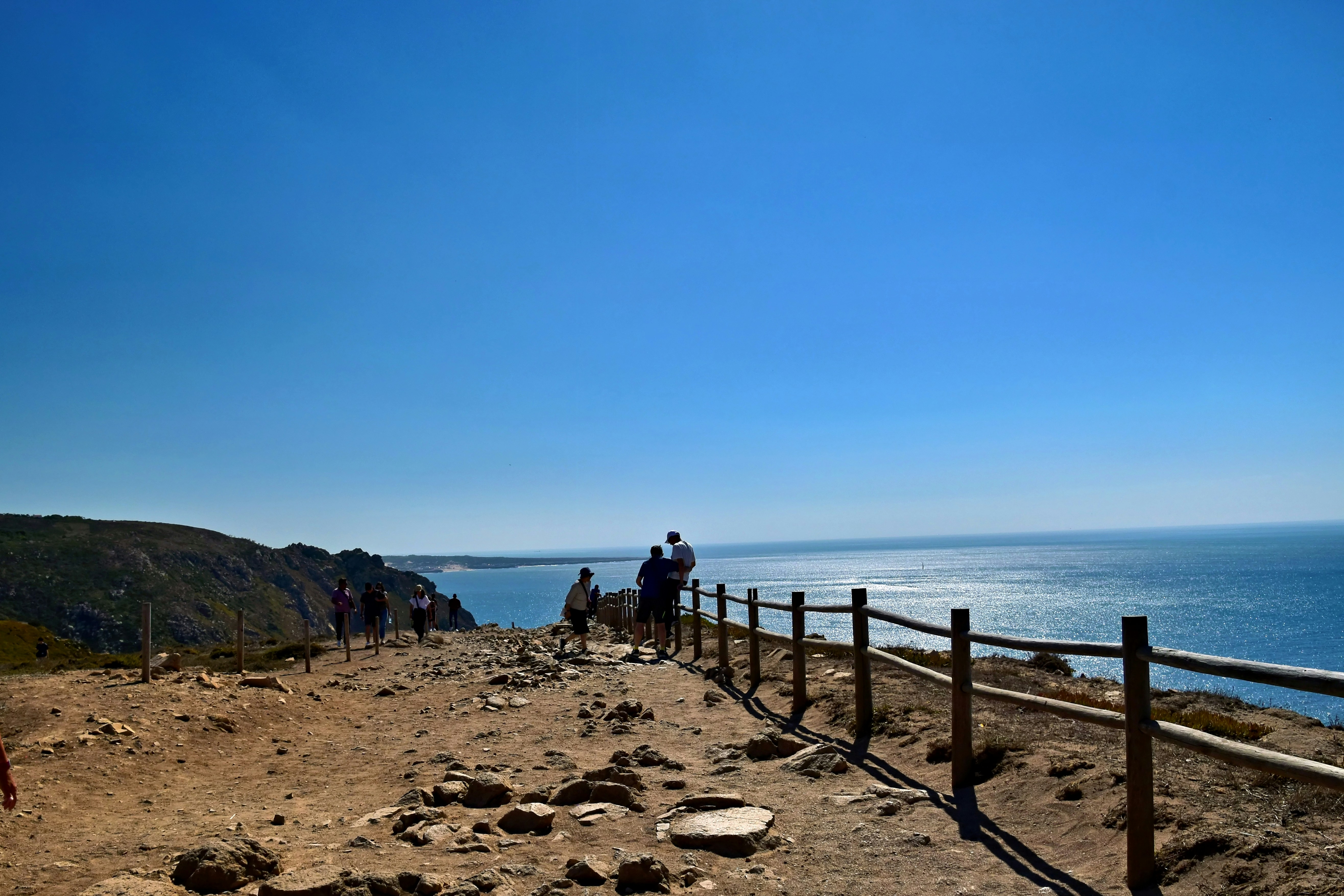 Footpath to the Horizon: A Cliffside Ocean Walk